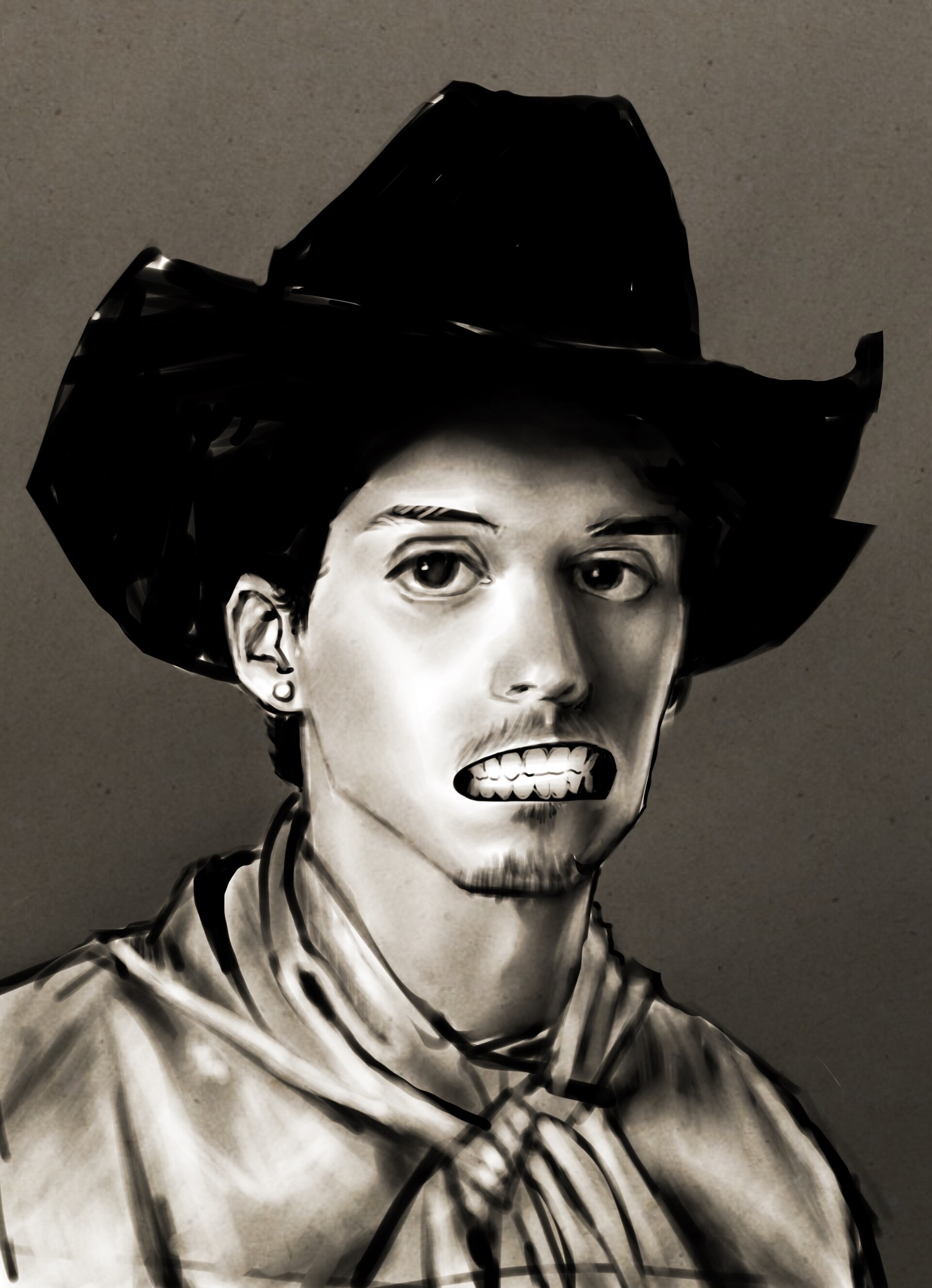 ArtStation - Omar Apollo Portrait