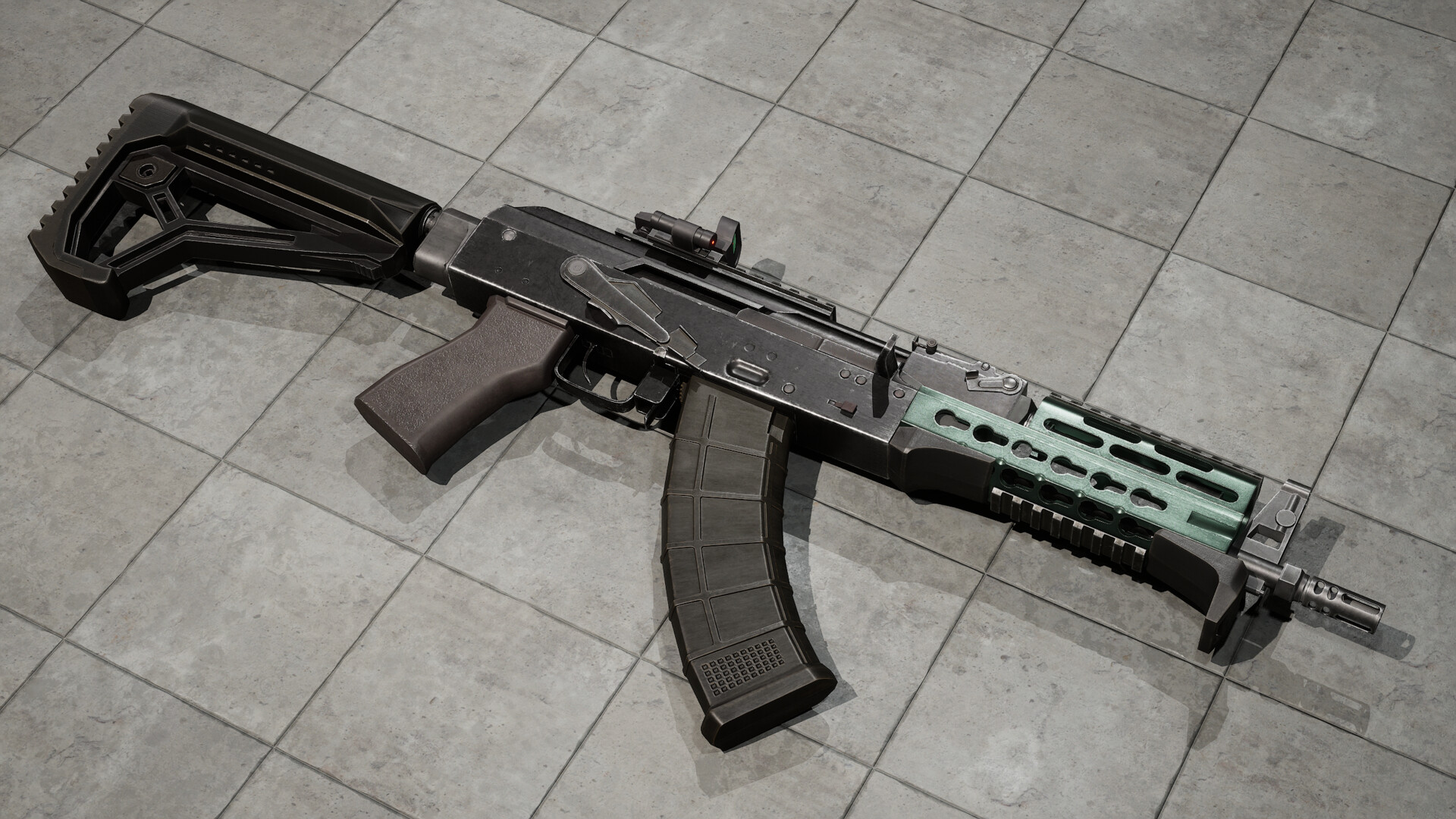 ArtStation - Saiga , gameready