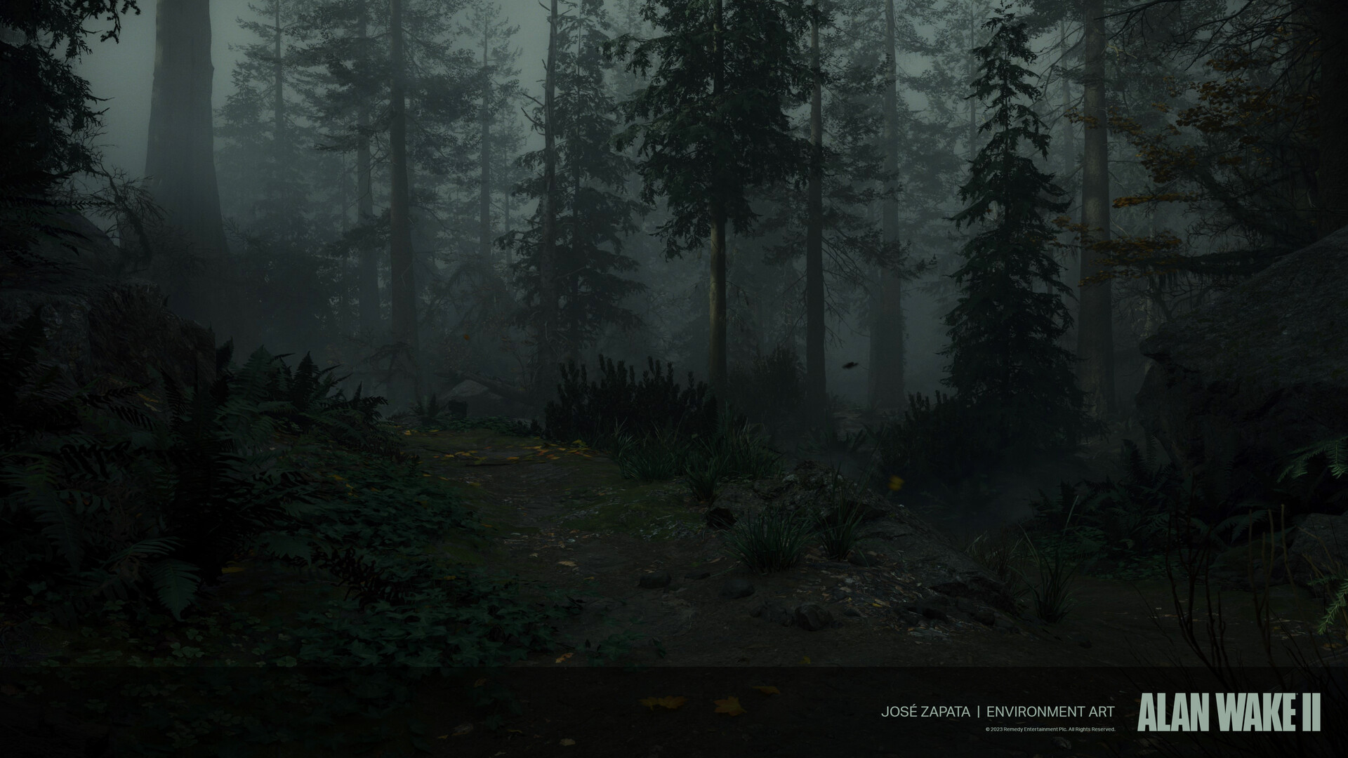 José Antonio Zapata - Alan Wake 2 - Cauldron Lake - Forest