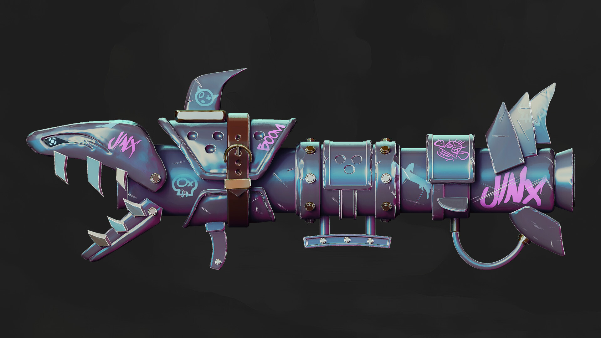 ArtStation - 3D JINX weapon