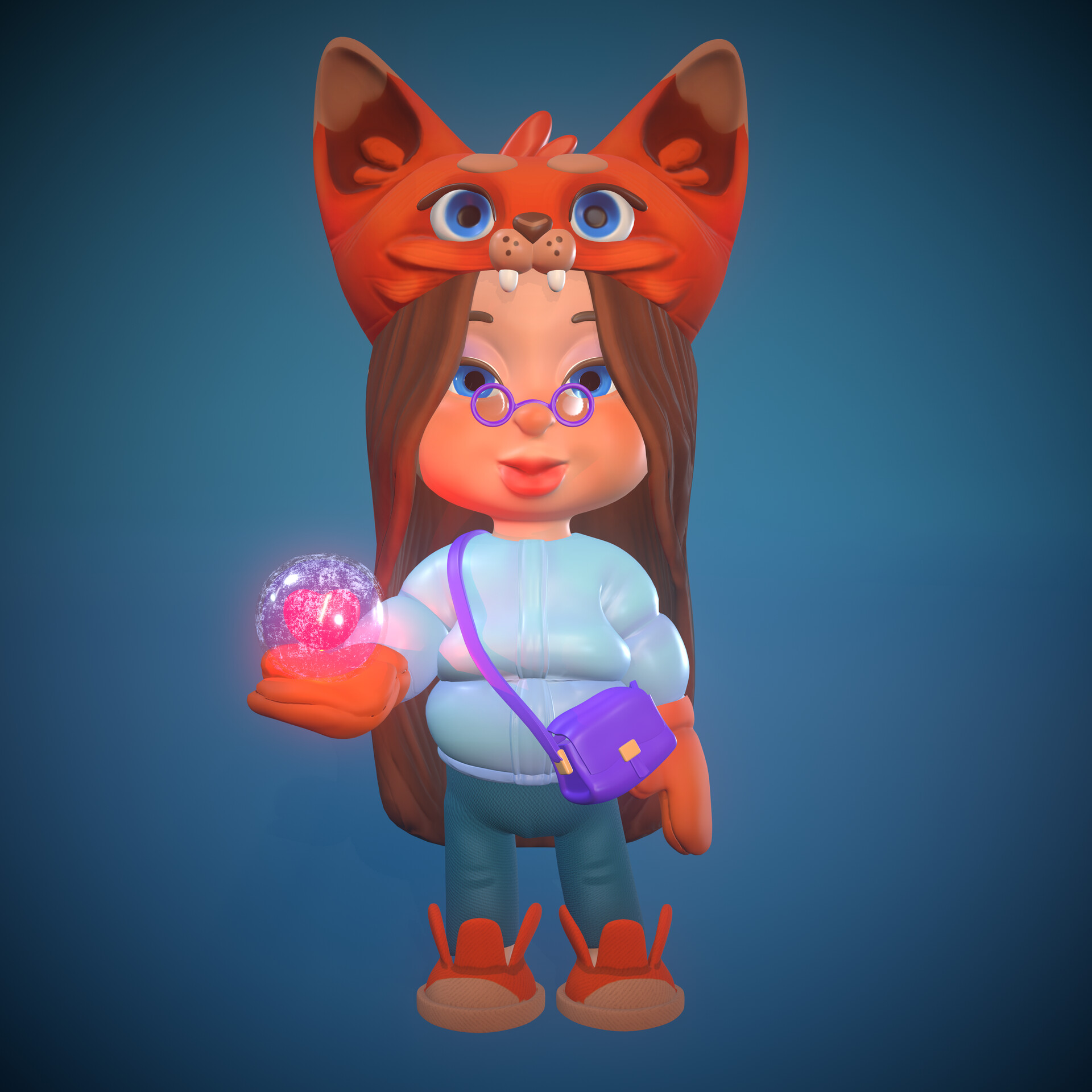ArtStation - Dr. Fox Mia Game Character
