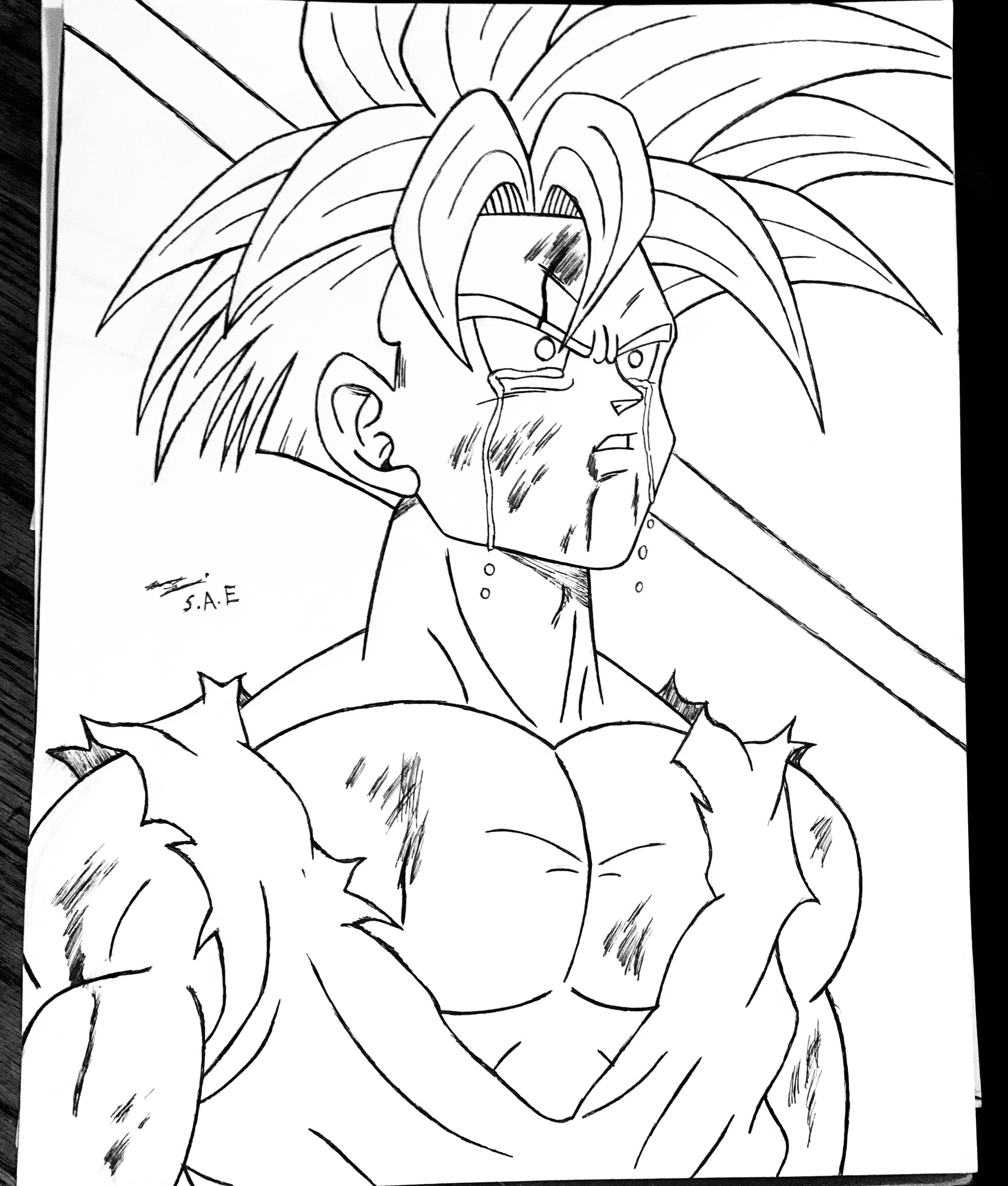 ArtStation - Gohan redraw