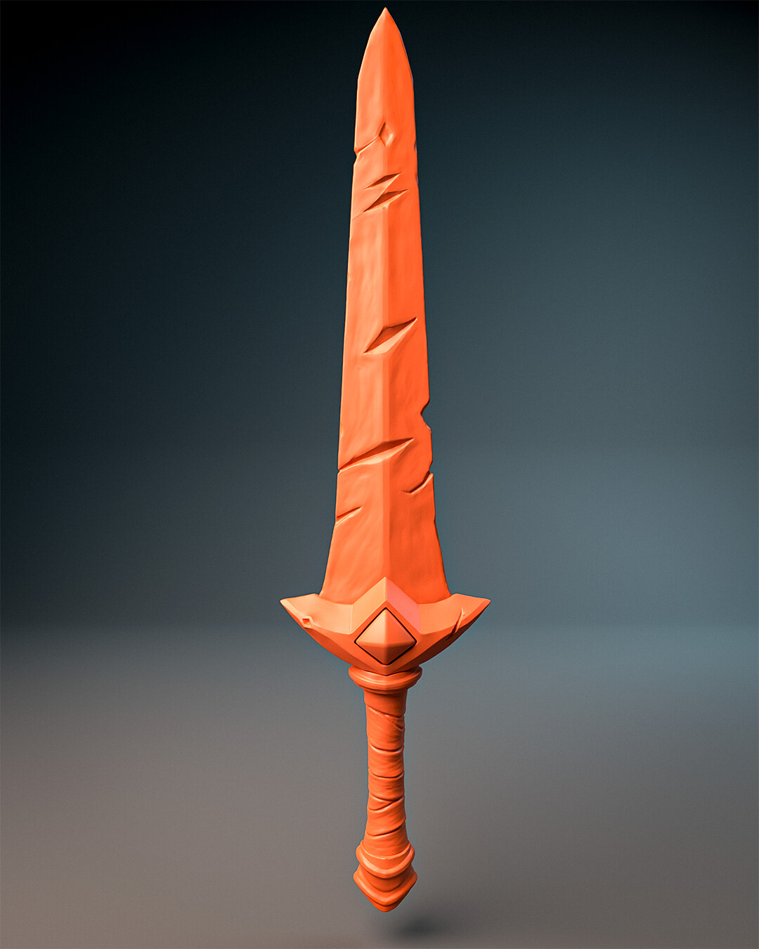 Fernando Thompson - Stylized Purple Sword