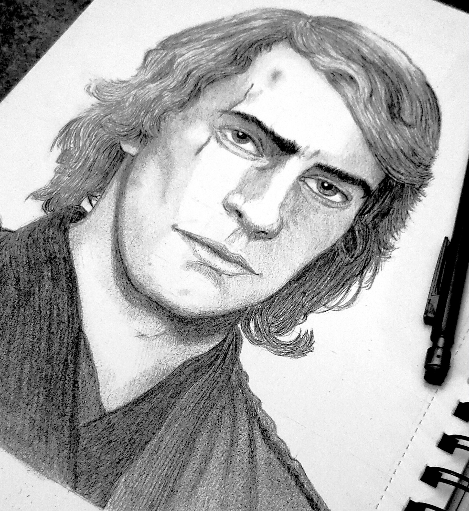 Ryan King - Anakin Skywalker - Hayden Christensen (Portrait Drawing Fan ...