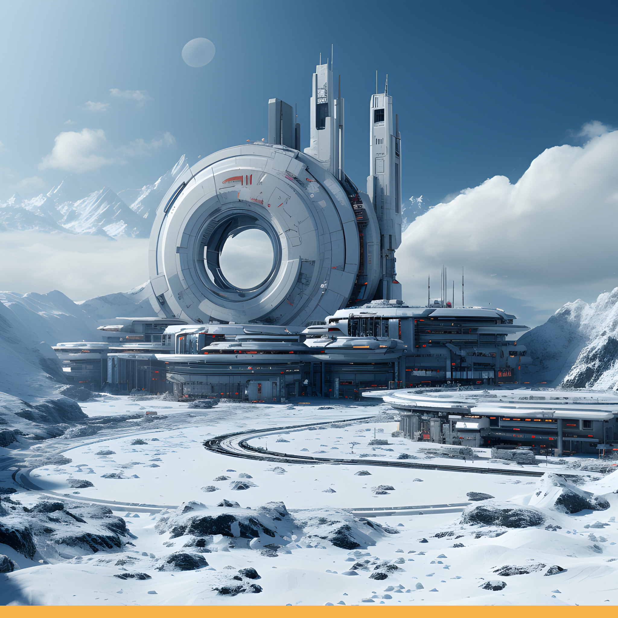 Artificial Dimension - 303 Sci-fi Military Base in March