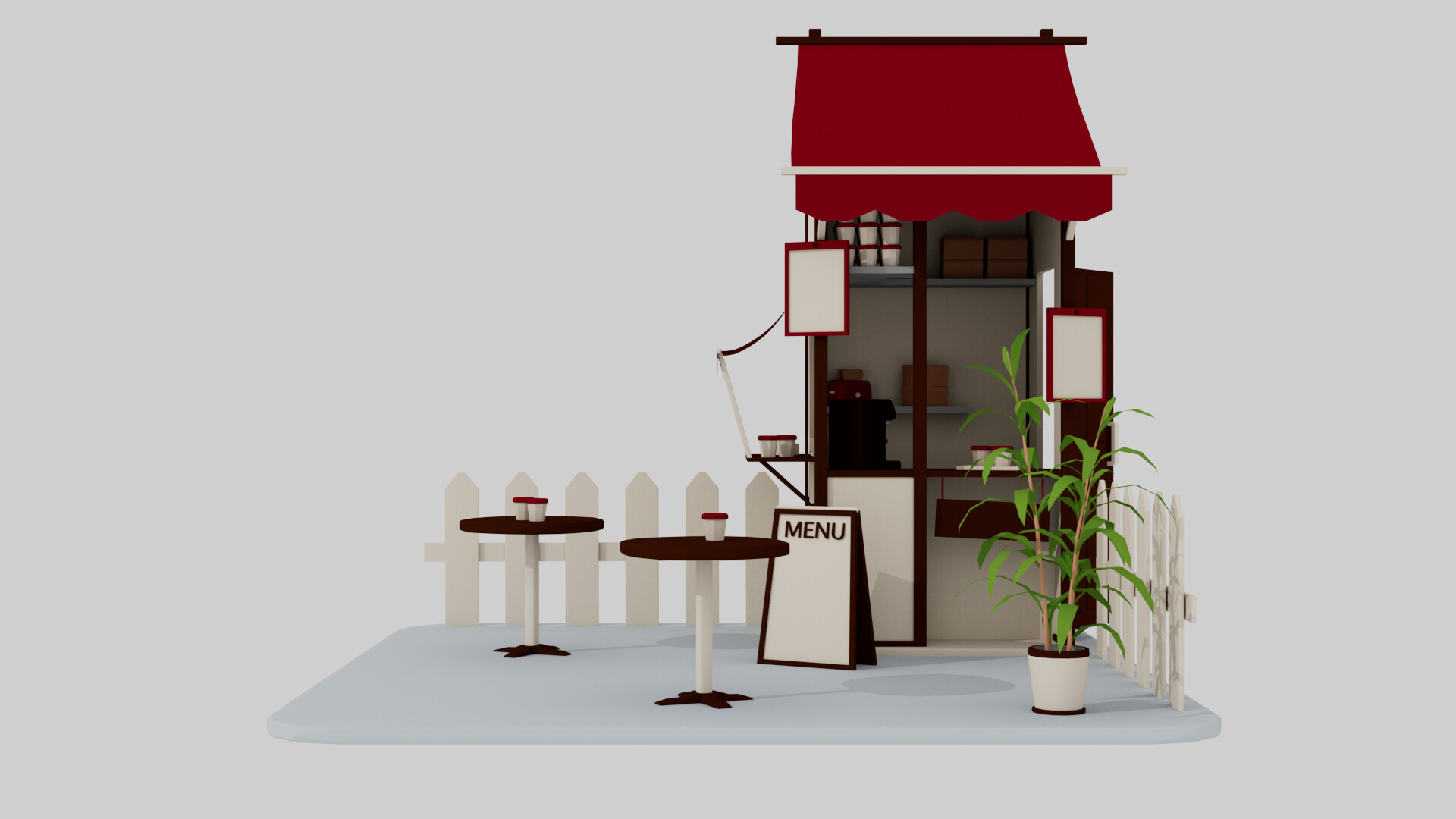 ArtStation - Homie Café