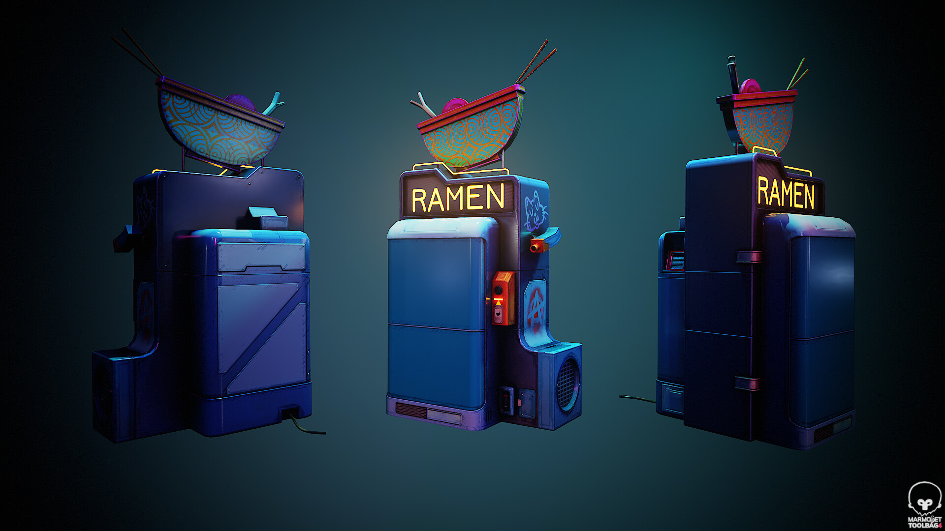 ArtStation - Sci-Fi Vending Machine
