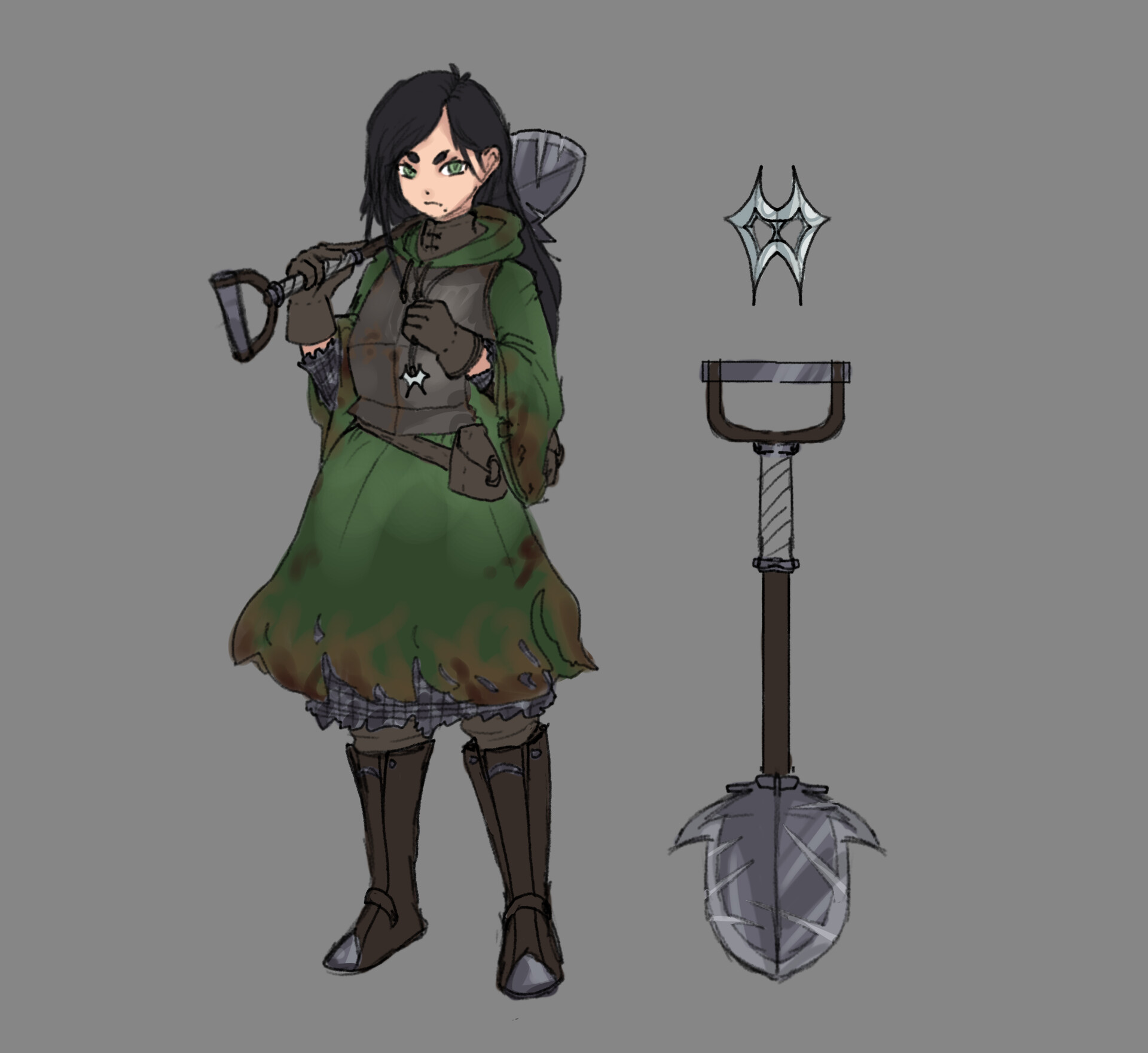 ArtStation - Lylie Tyl Roffizin - DnD Character