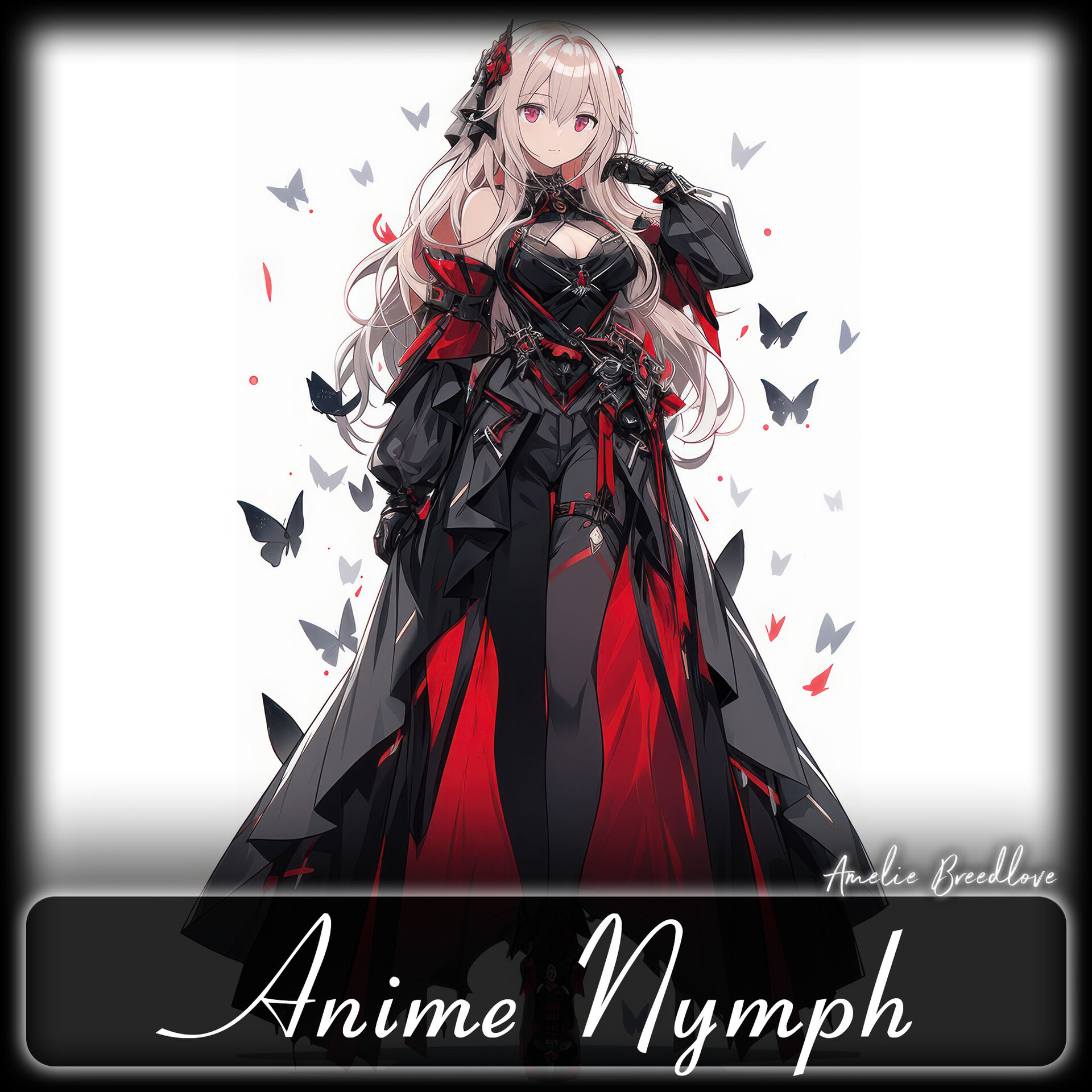 ArtStation - 200 Anime Nymph (Full Body) Reference Pack | 4K | v.21