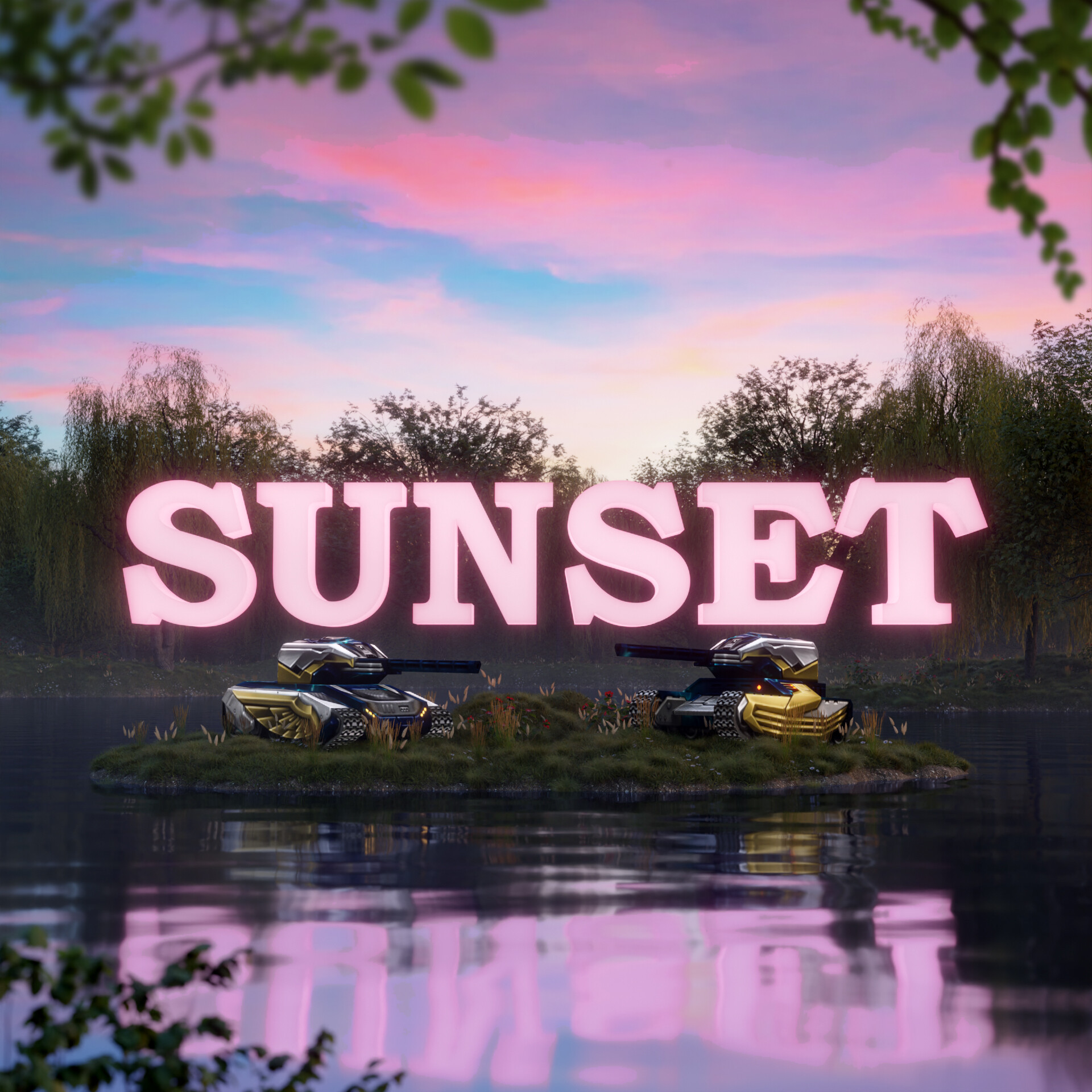 ArtStation - Banner for discord server S-U-N-S-E-T