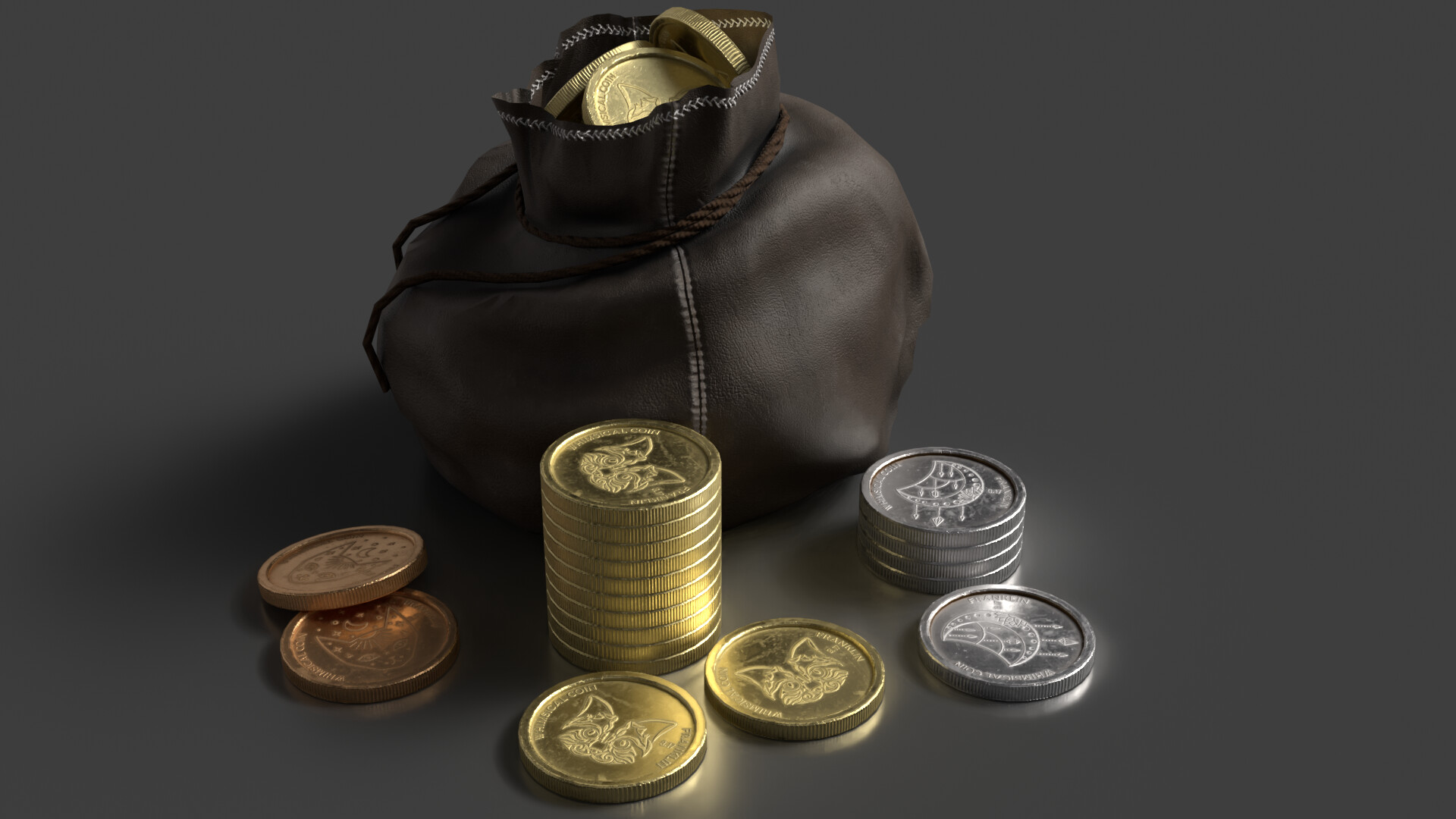 ArtStation - Whimsical Coins