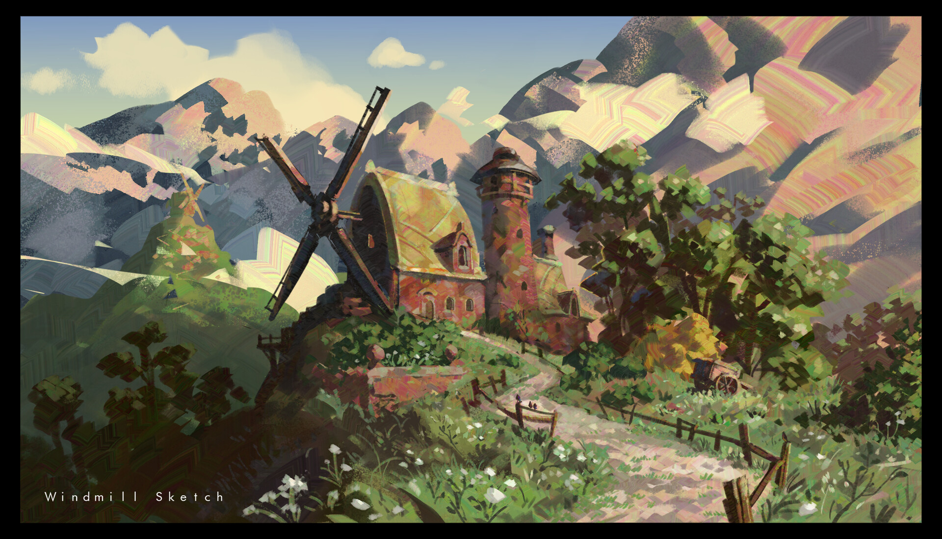 ArtStation - The windmill