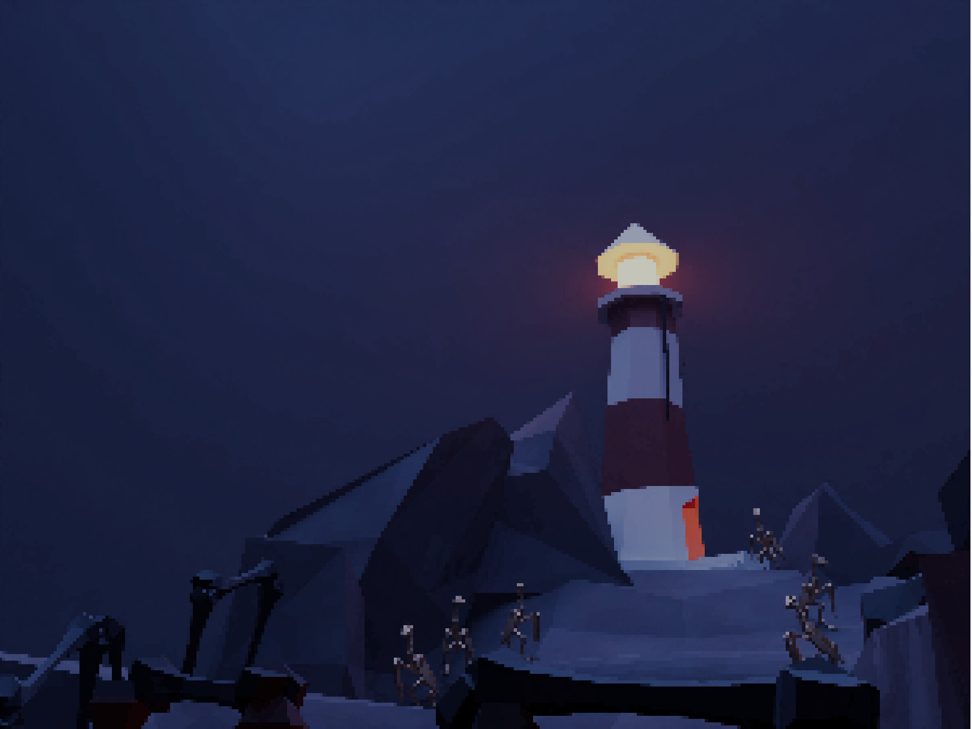 Thomas Potter - PS1 Style Island Game Environment