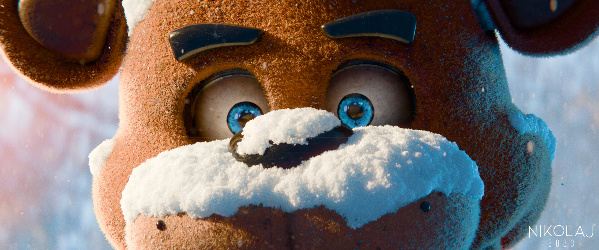 ArtStation - Five Nights at Freddy's | FNaF Freddy discovering snow