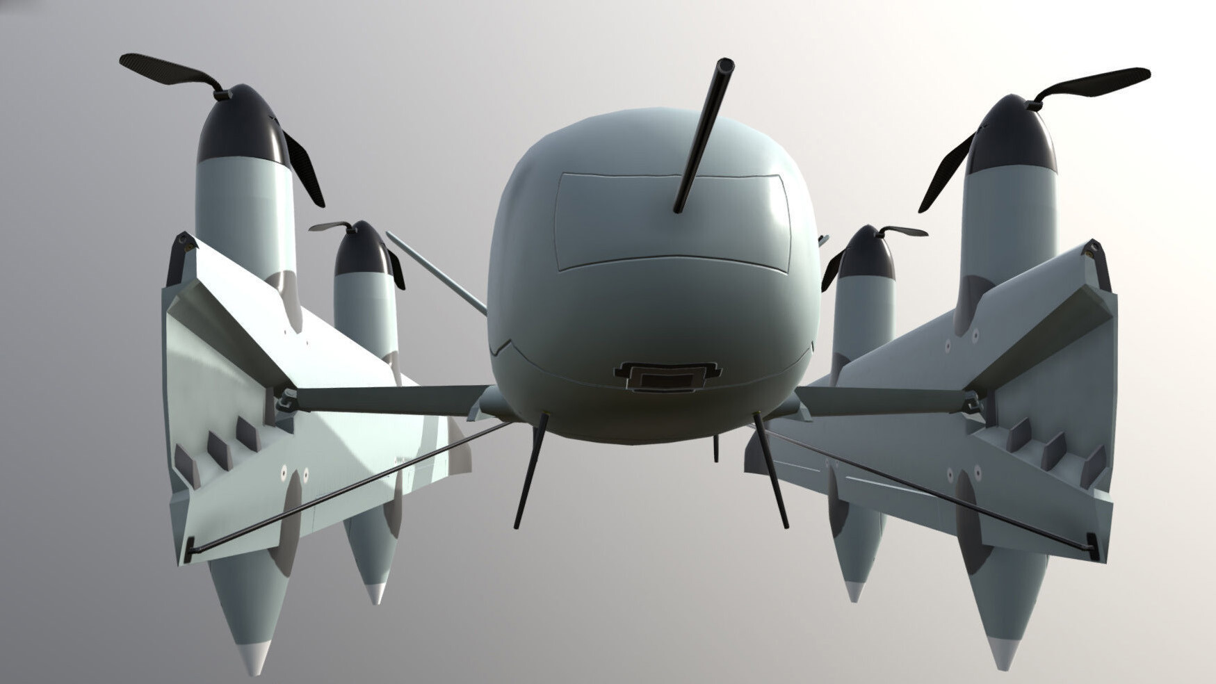 Autoflex 3D - Pterodynamics UAV