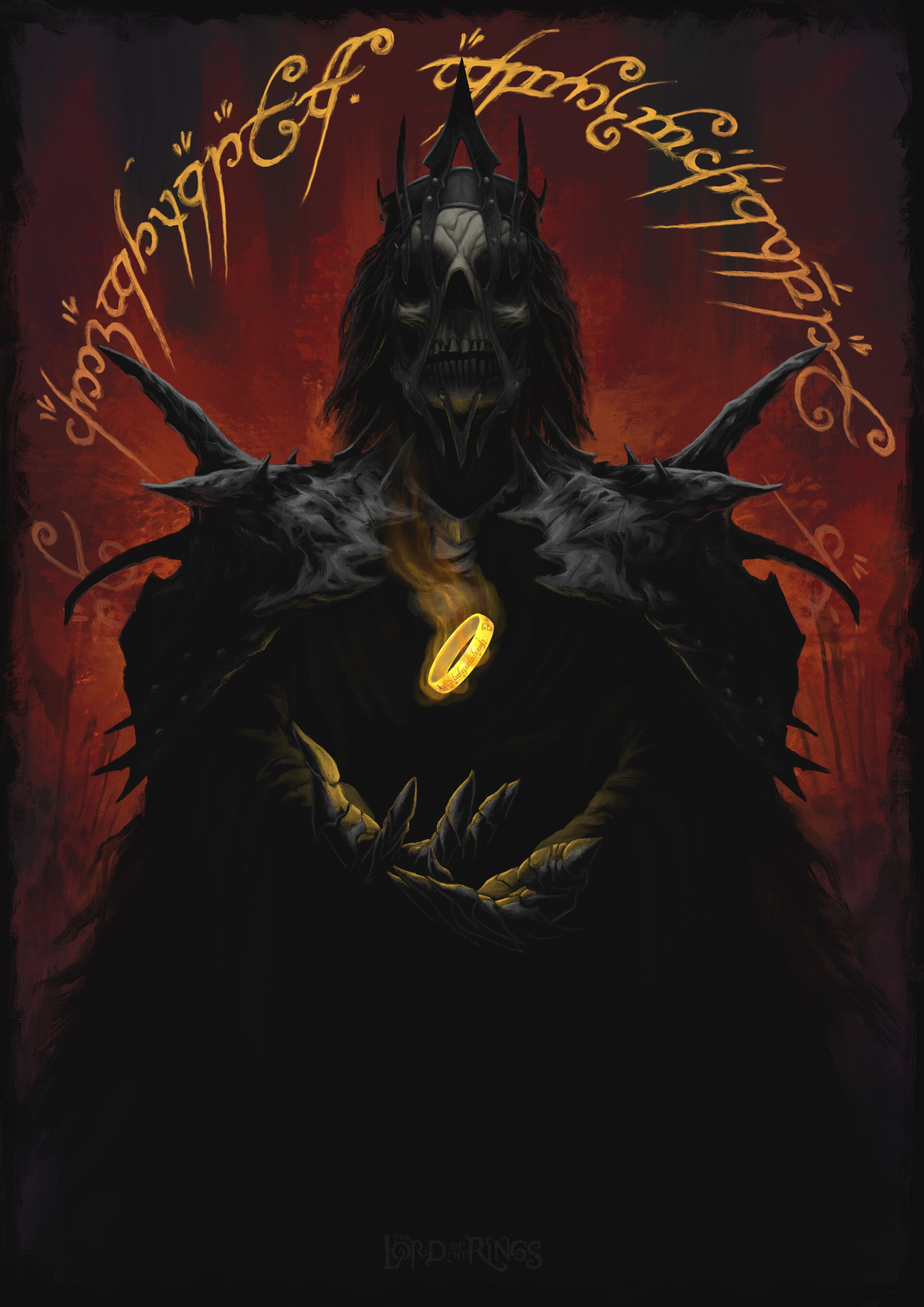 Arte Conceptual De Sauron Desenmascarado Sauron | Tolkienpedia