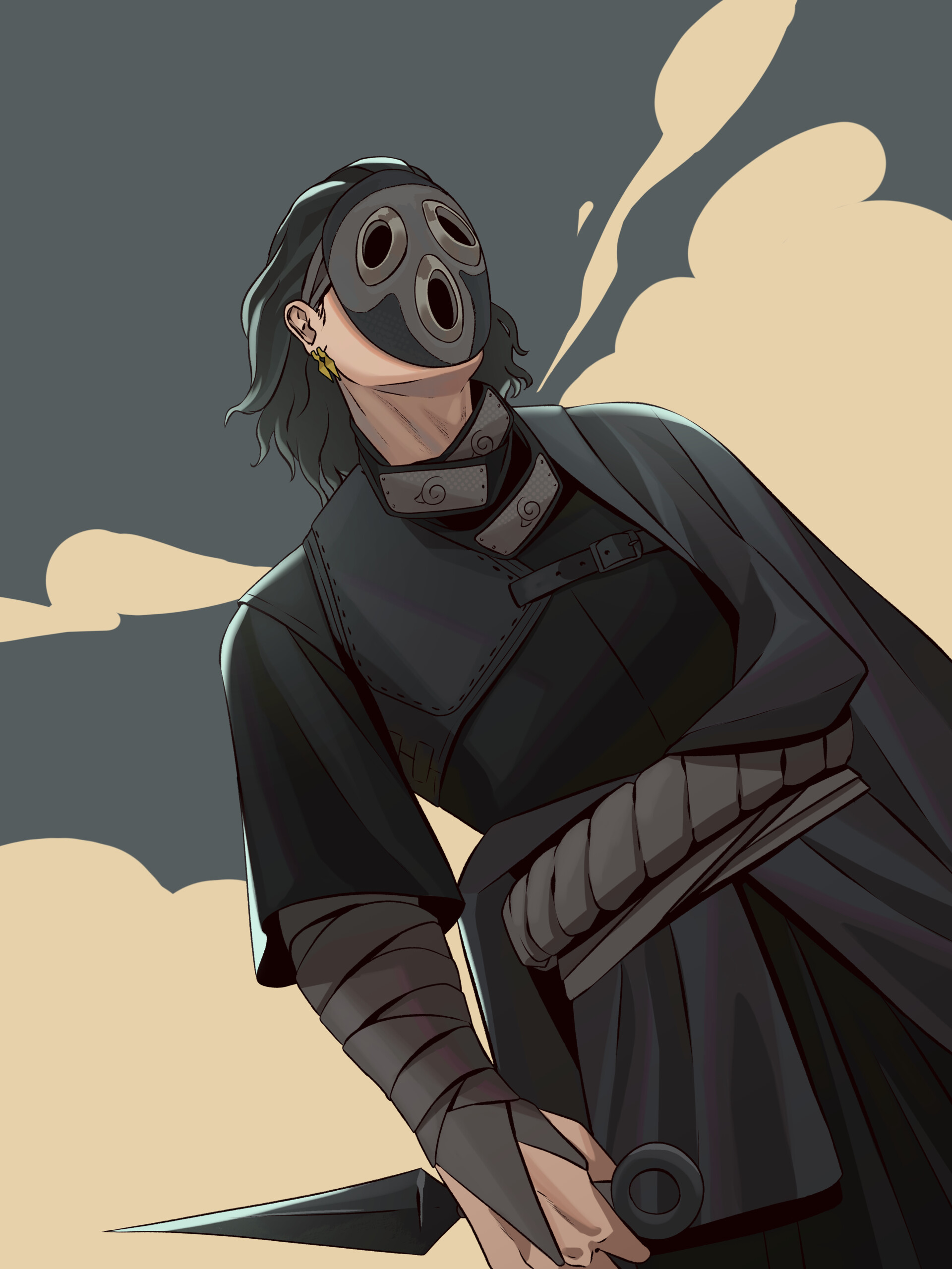 ArtStation - Ghostface (Naruto inspired)