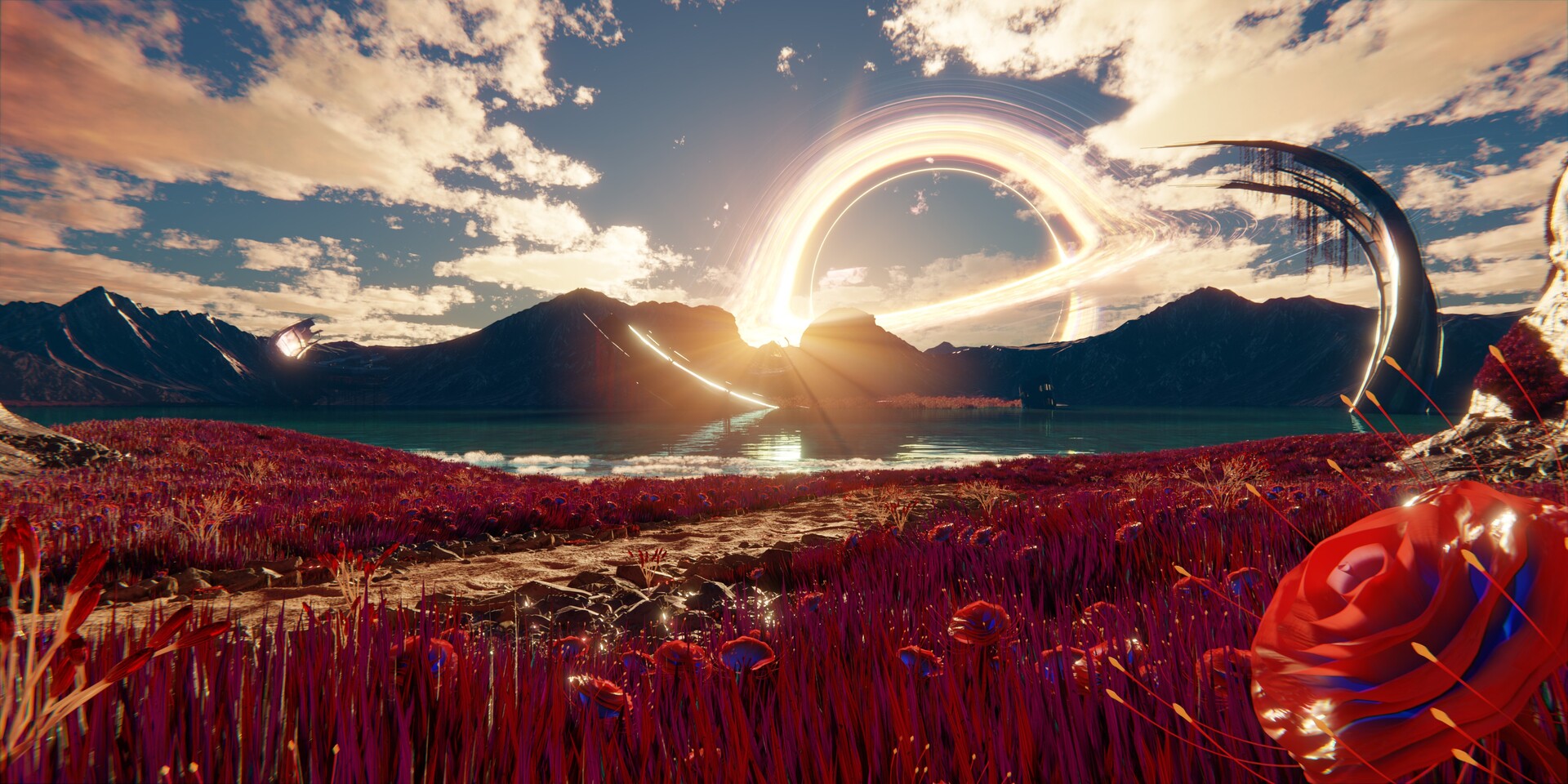 ArtStation - End Lake