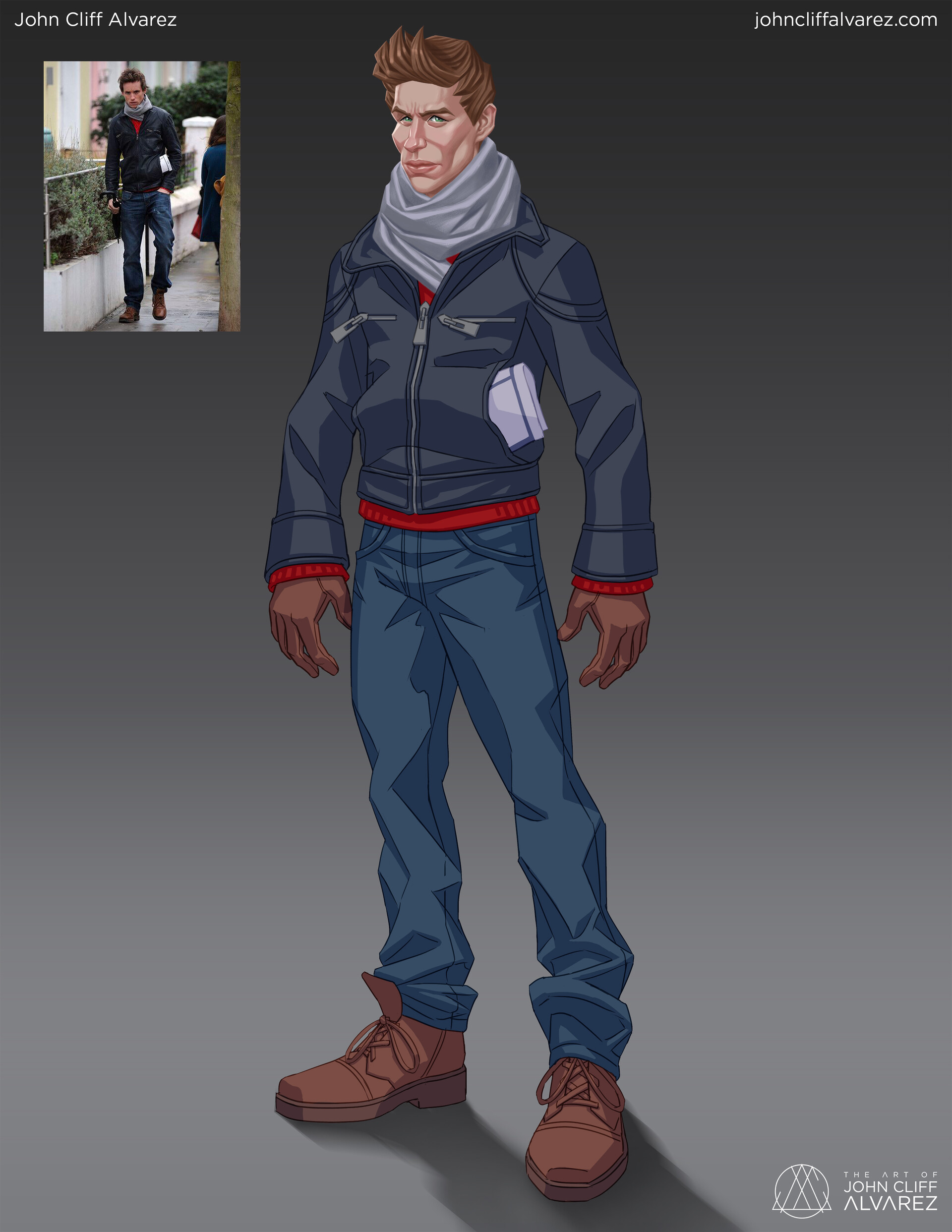 ArtStation - EDDIE REDMAYNE CHARACTER STUDY