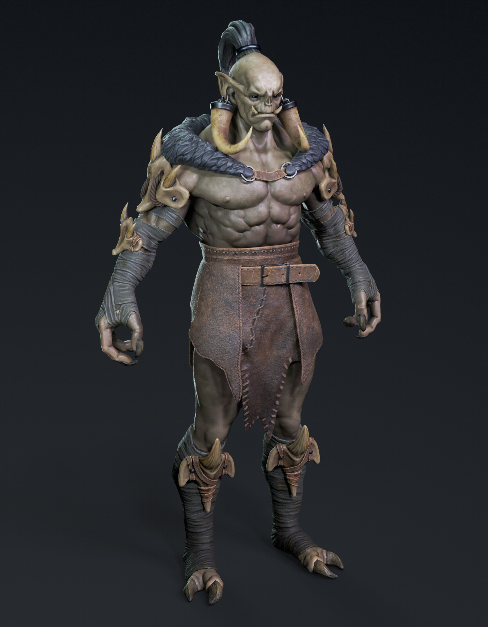 ArtStation - Orc Warrior