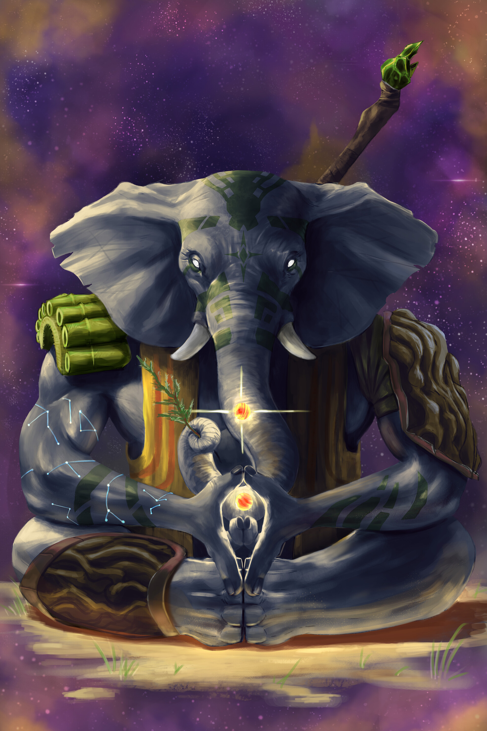 ArtStation - Loxodon Commission