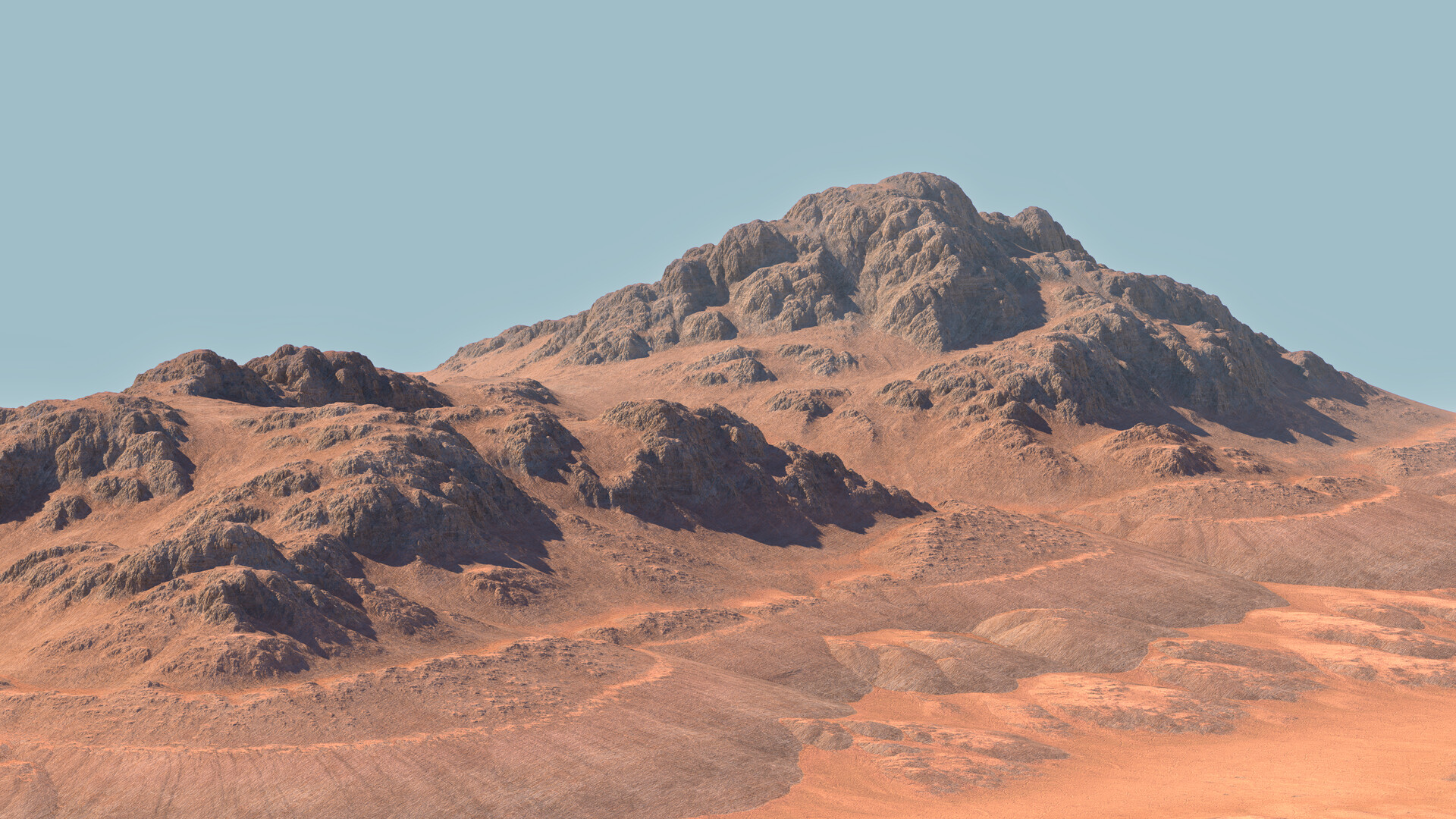 ArtStation - Terrain Texturing Test