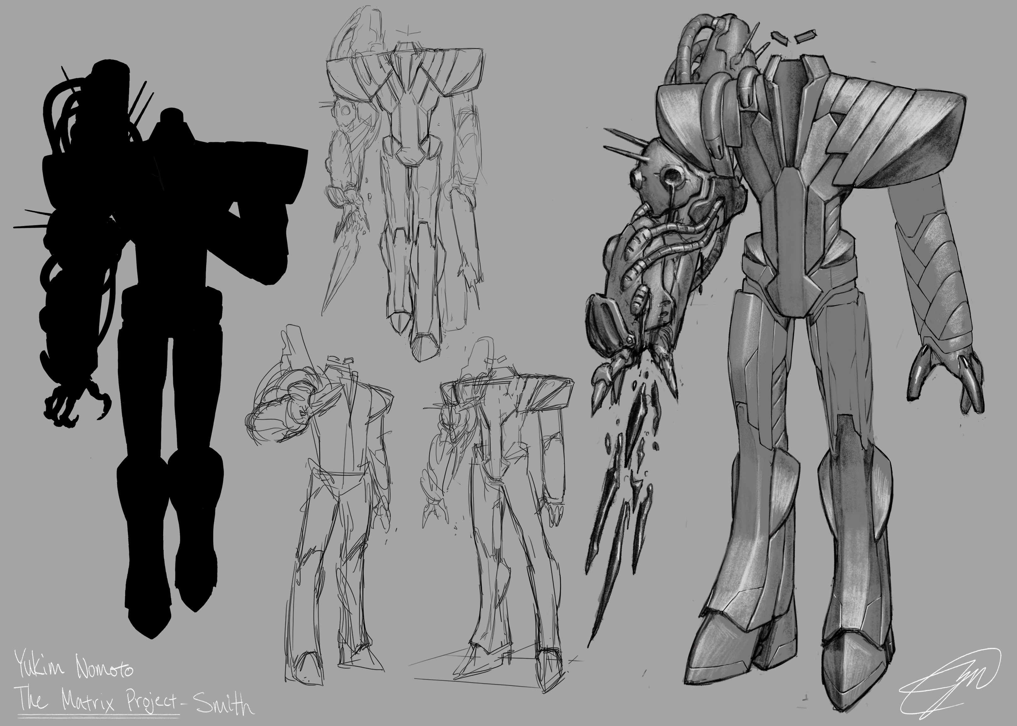 Yukim Nomoto - Matrix Reconstructed Fanart Project (2021)