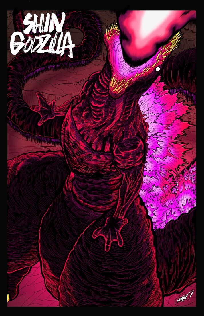 ArtStation - Shin Godzilla & Godzilla Minus One