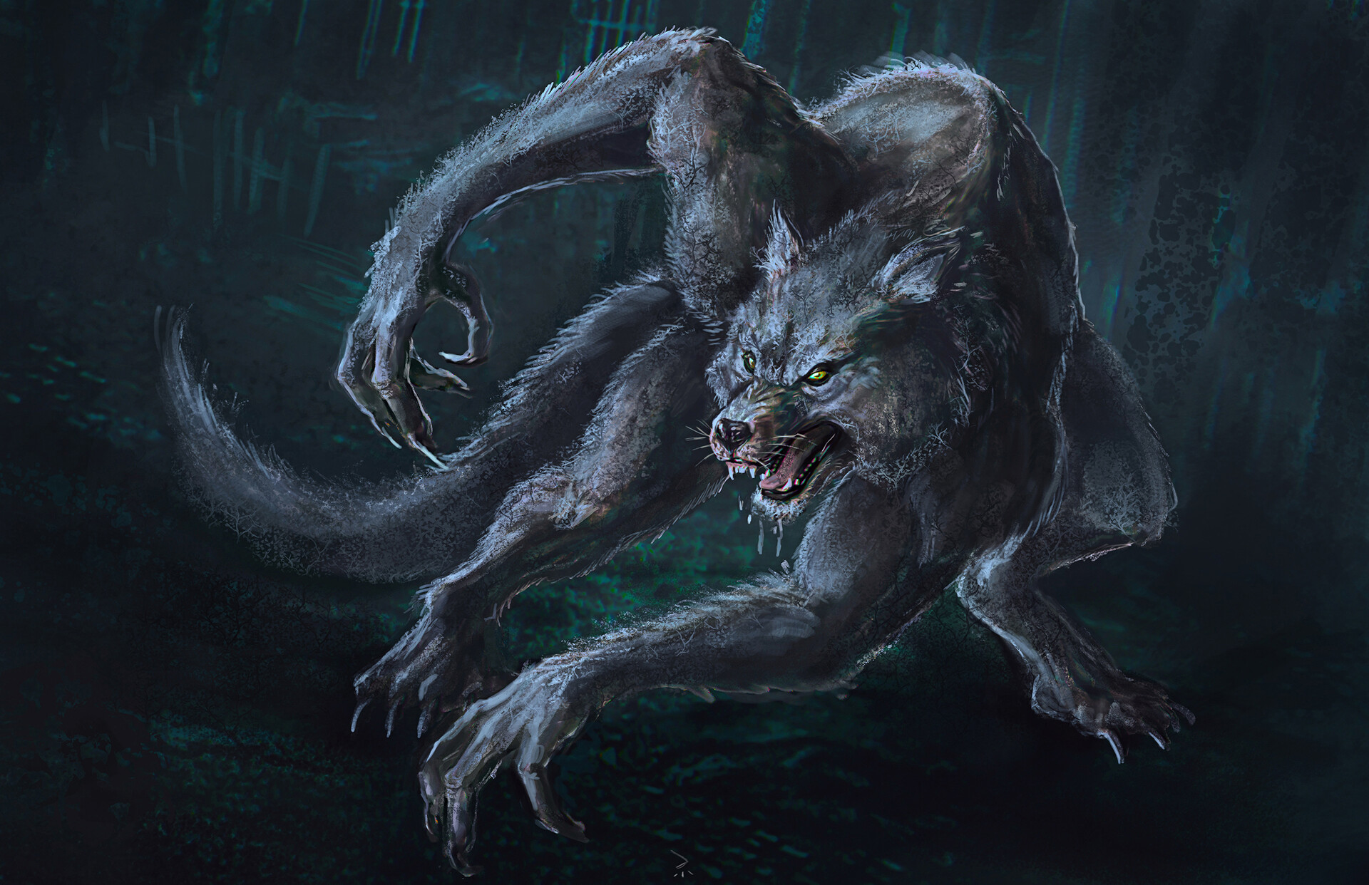ArtStation - werewolf