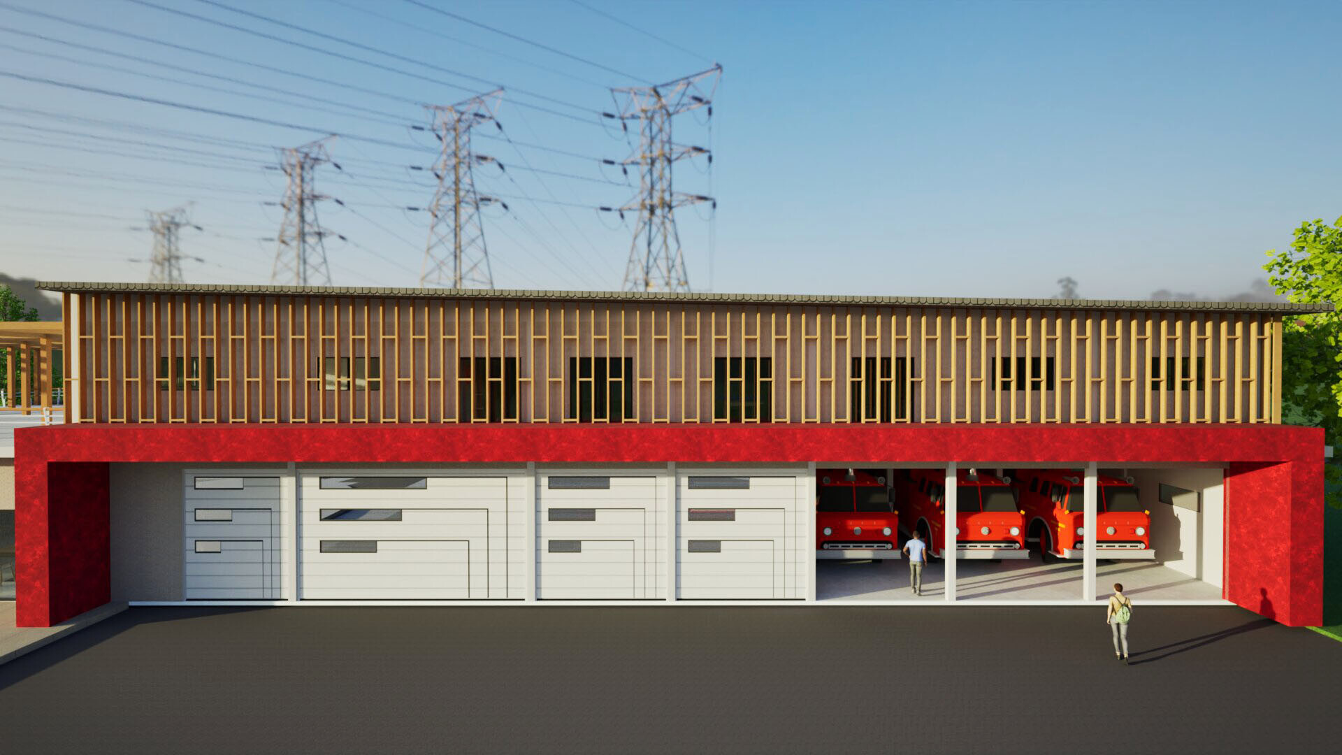 ArtStation - Fire Station