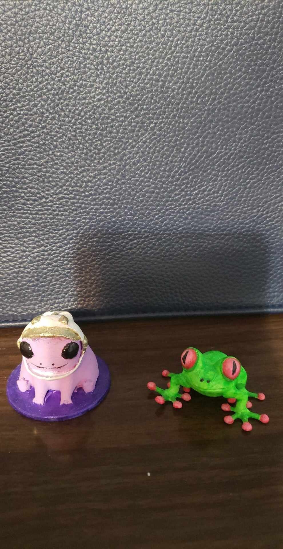 ArtStation - space frog + amazon frog