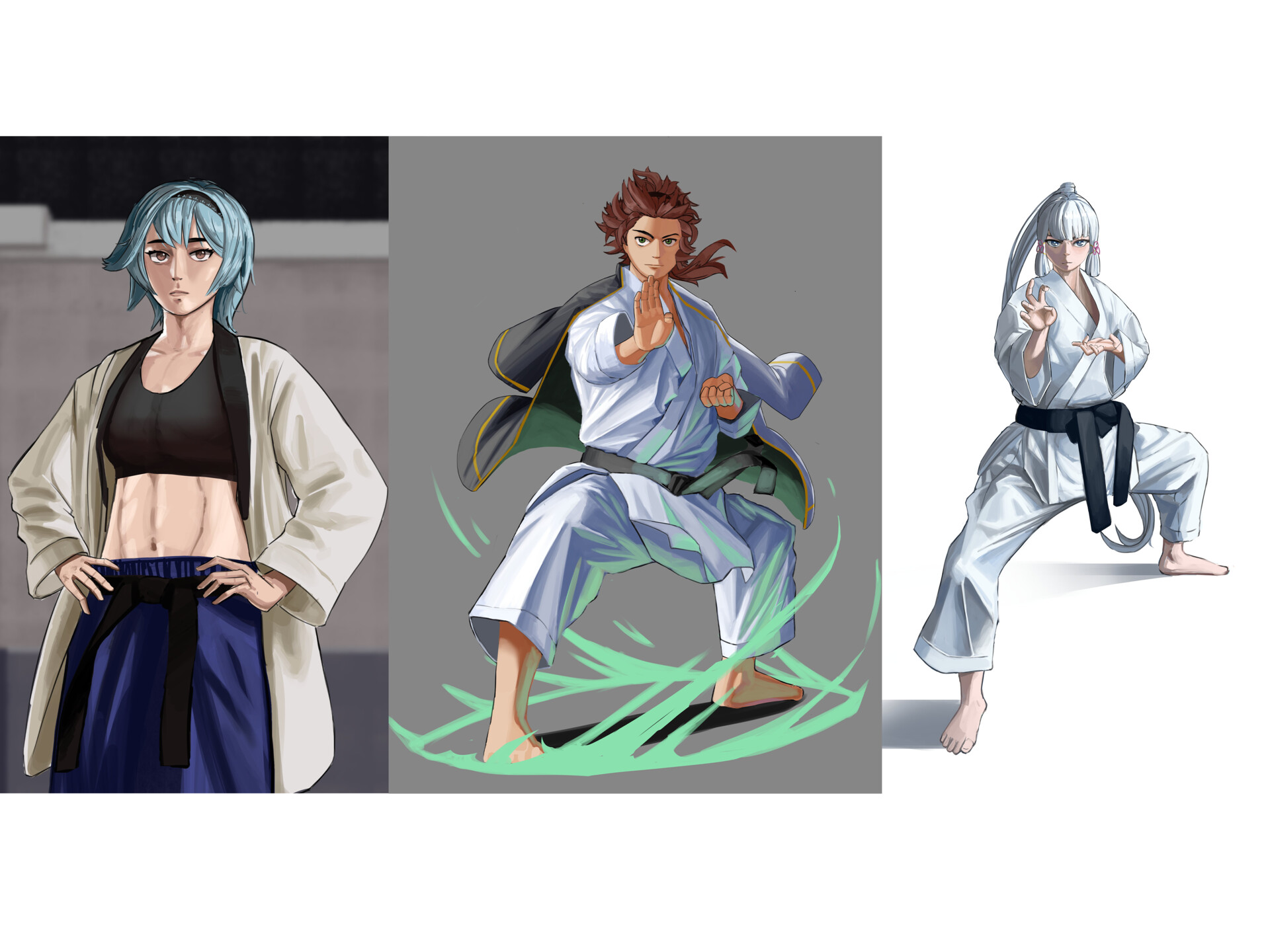 ArtStation - GENSHIN MARTIAL ART