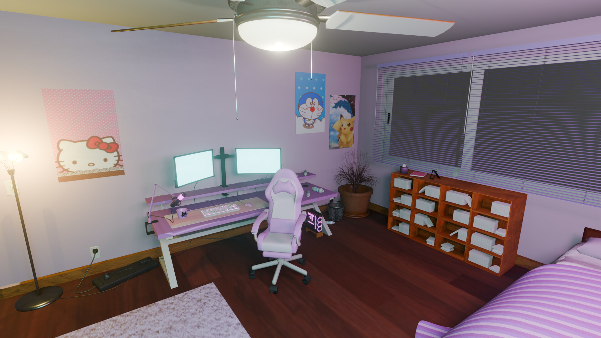 ArtStation - Streamer Apartment