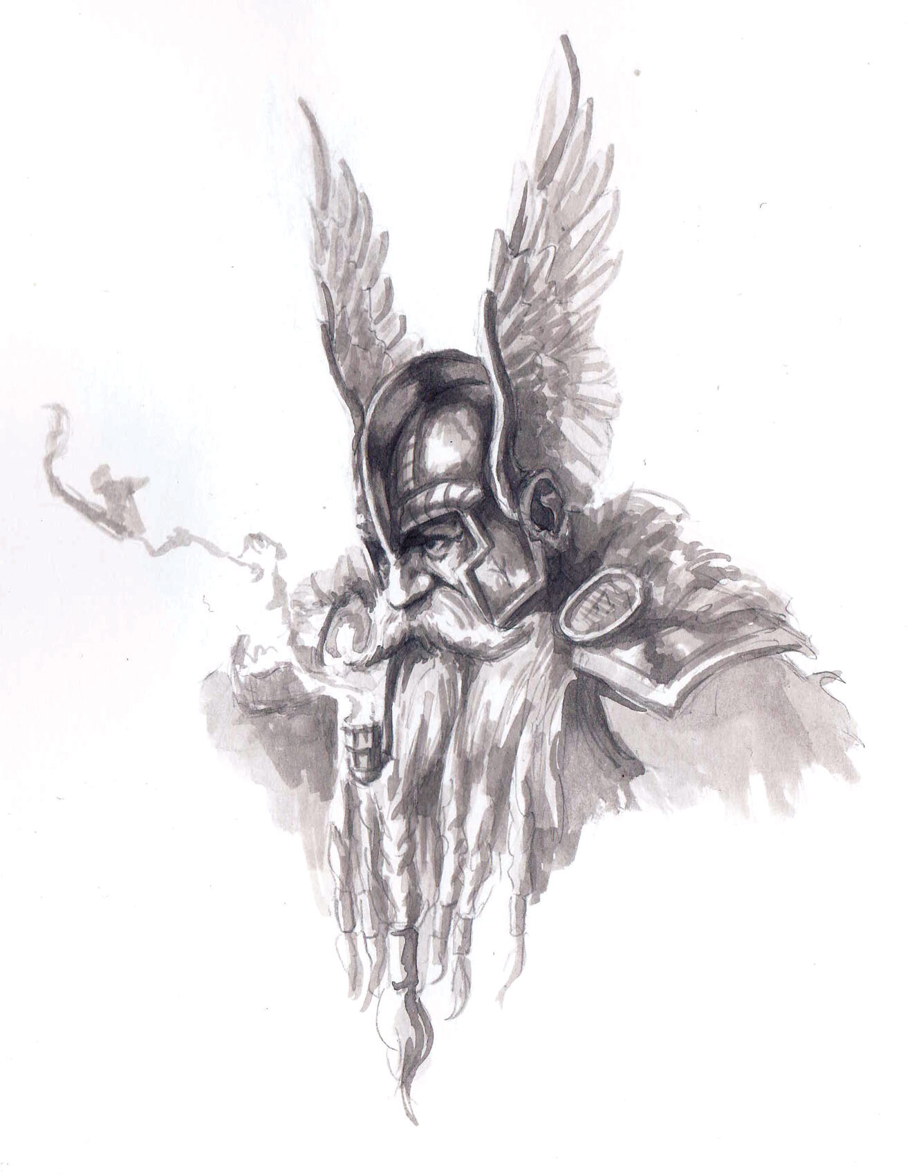 ArtStation - Dwarf sketch