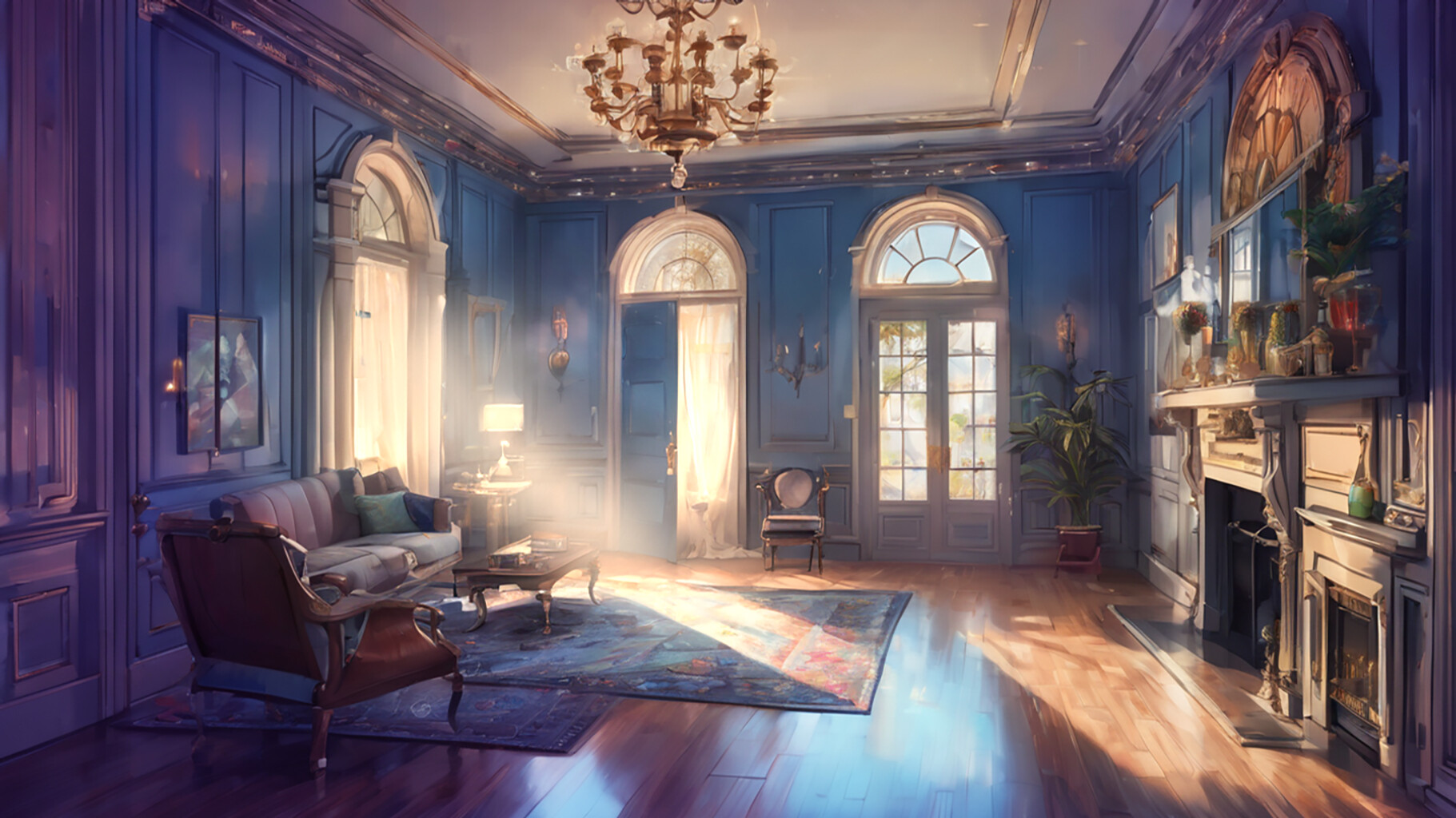 ArtStation - Reading room
