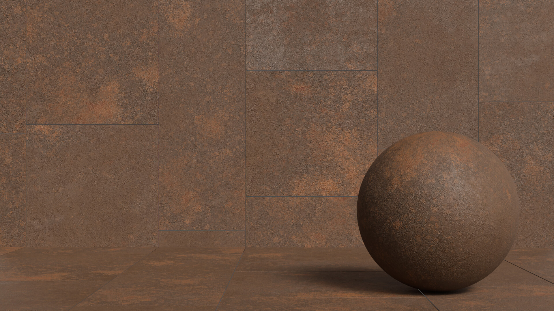 ArtStation - 3D material - Rusty metal