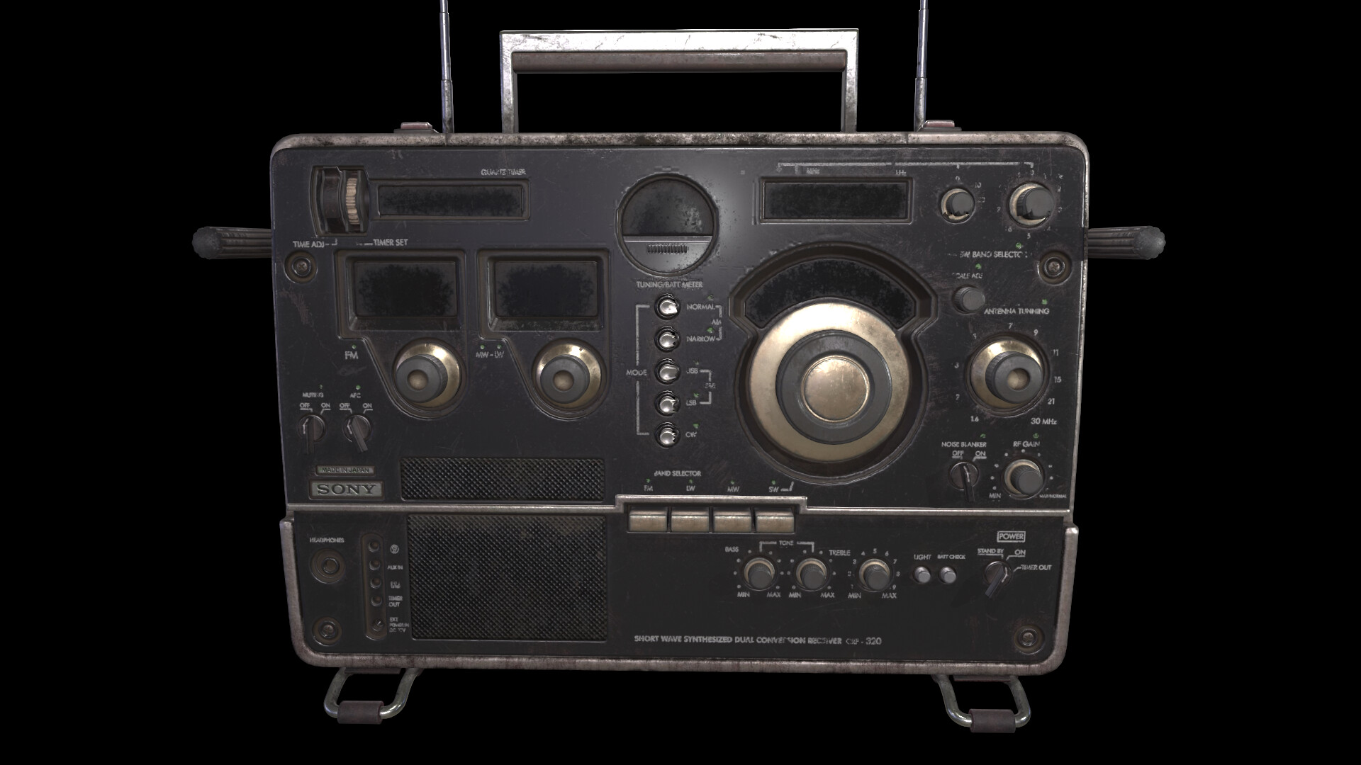 ArtStation - 3D Modeling / Radio / game / game radio / game assets ...