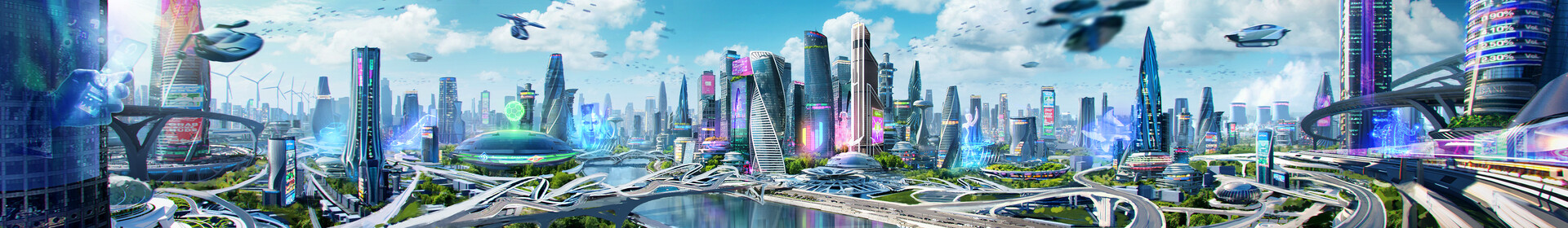 Sergey Pereskokov - Futuristic Moscow City