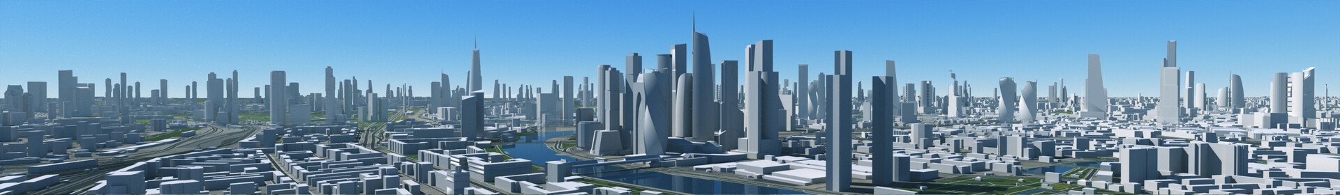 Sergey Pereskokov - Futuristic Moscow City