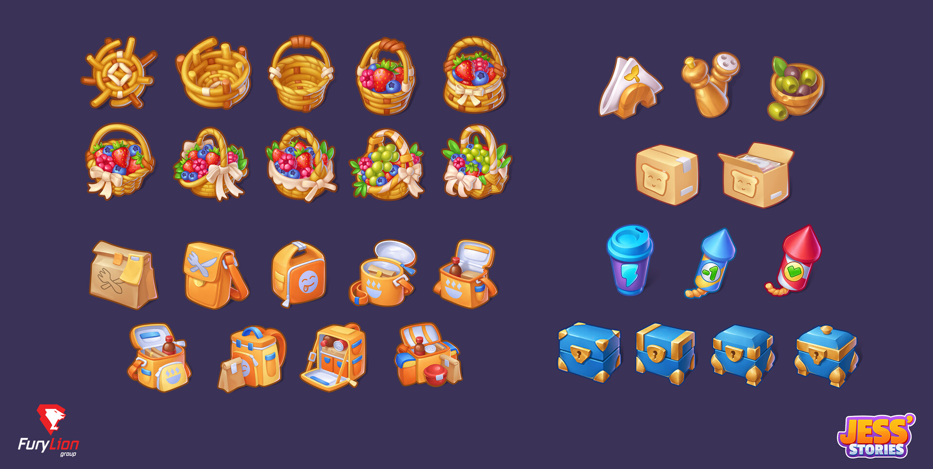 ArtStation - Tokens for Jess's Stories