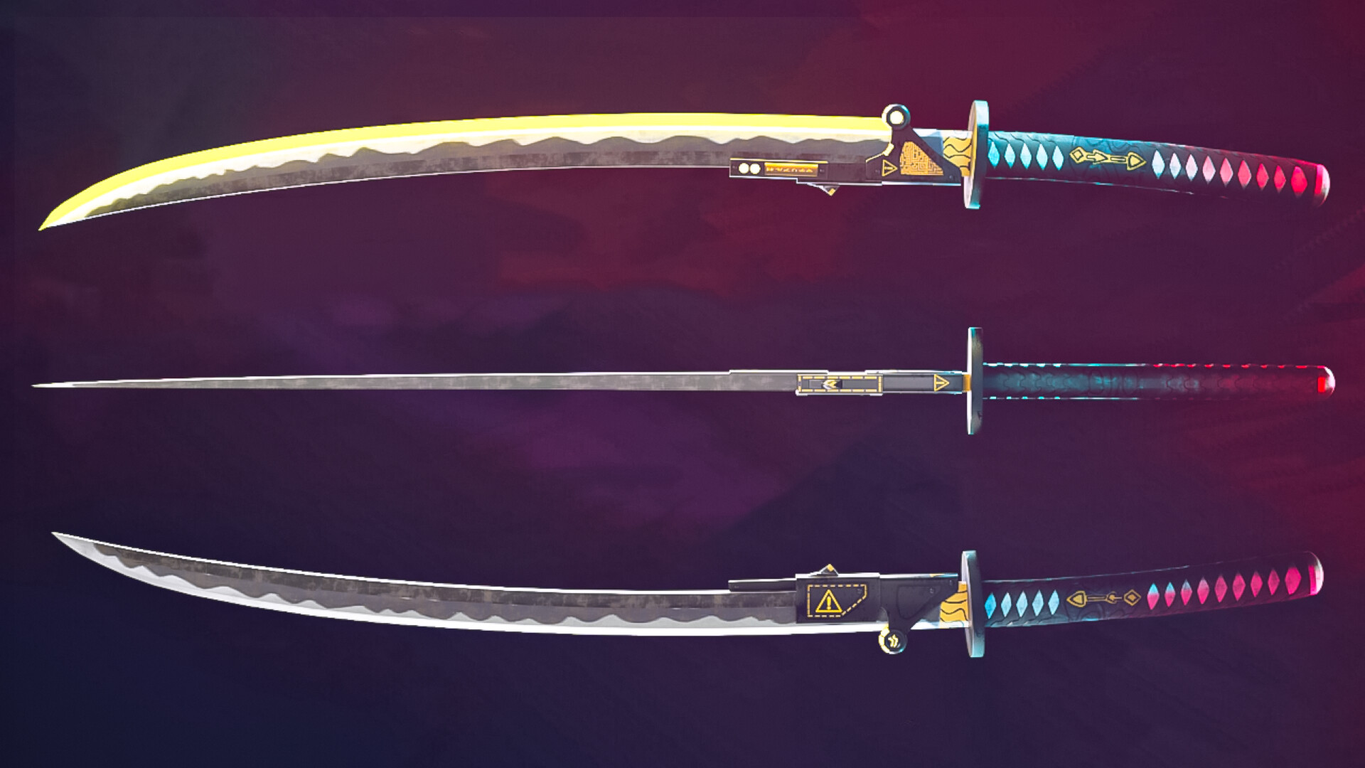 ArtStation - THE KIJO'S KATANA- Neo Tokyo ArtStation Challenge