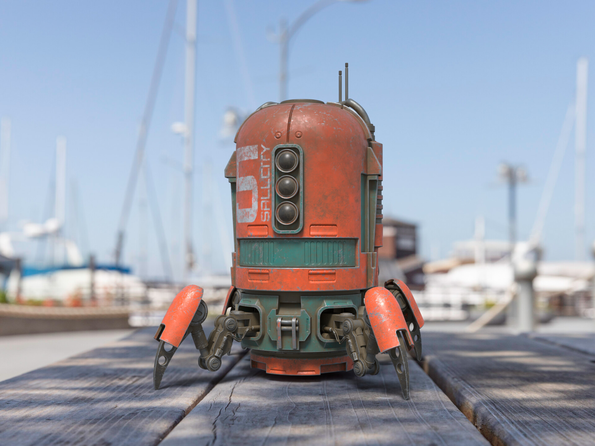 ArtStation - Mini Robot