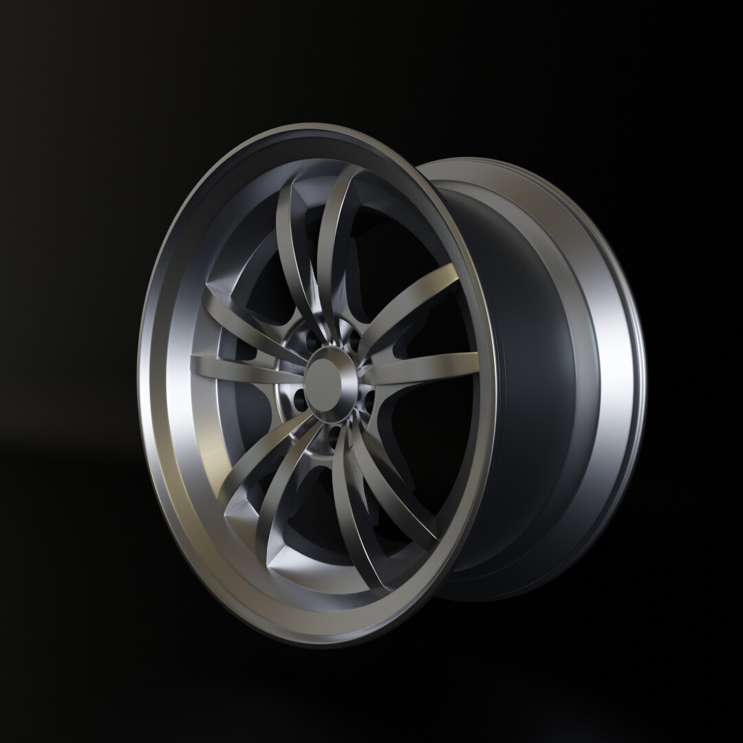 ArtStation - Alloy wheel