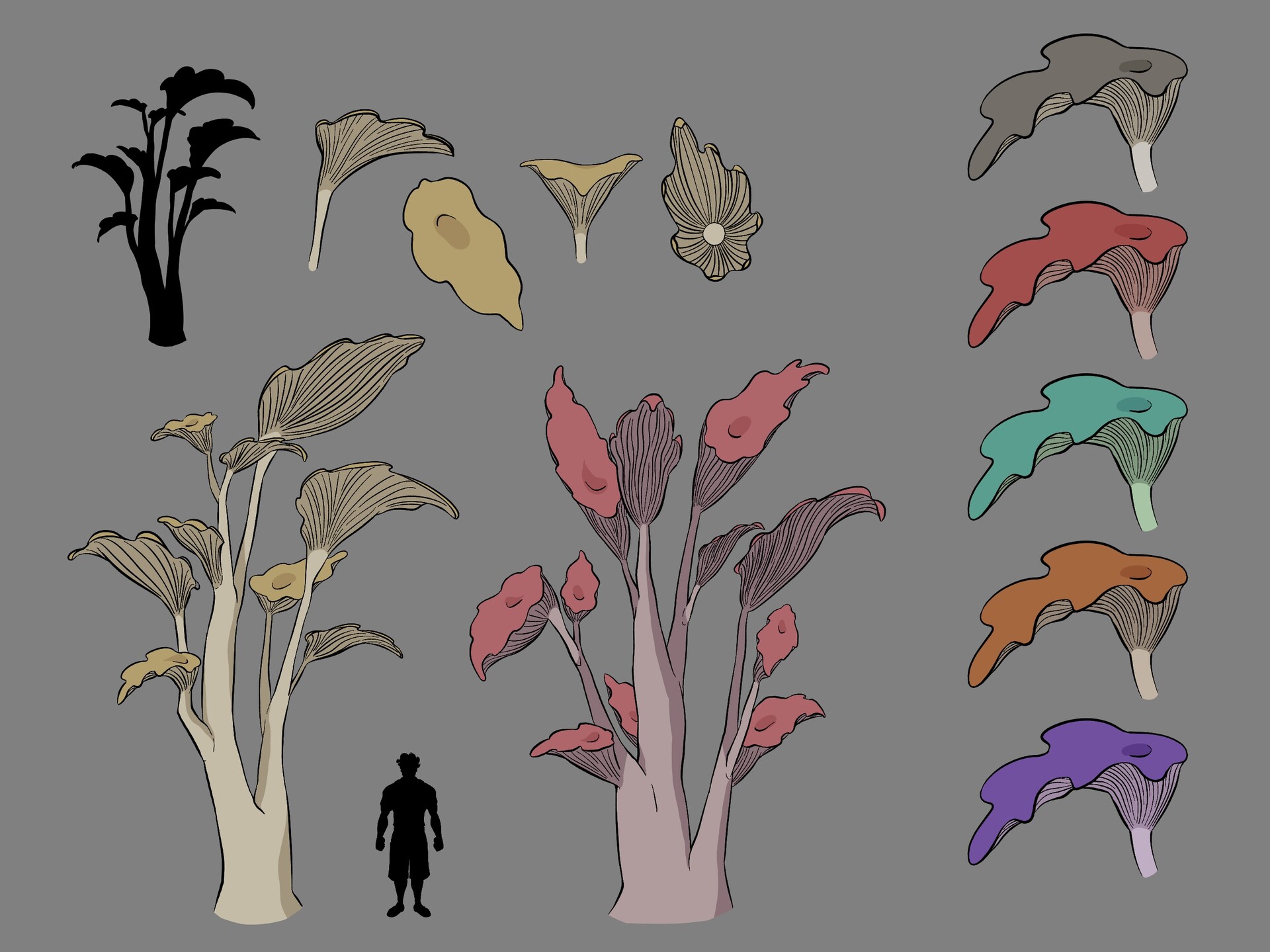 ArtStation - Heart of the Wild - Plant VisDev 1