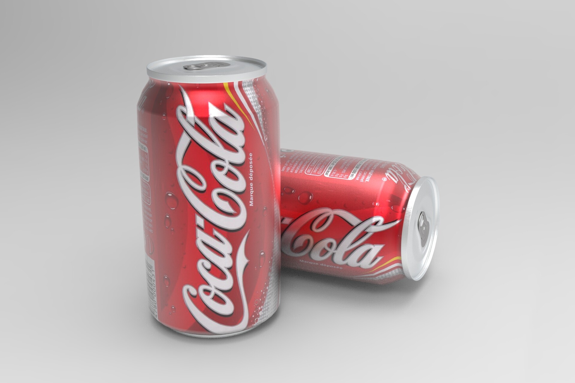 ArtStation - coke tin 3d model