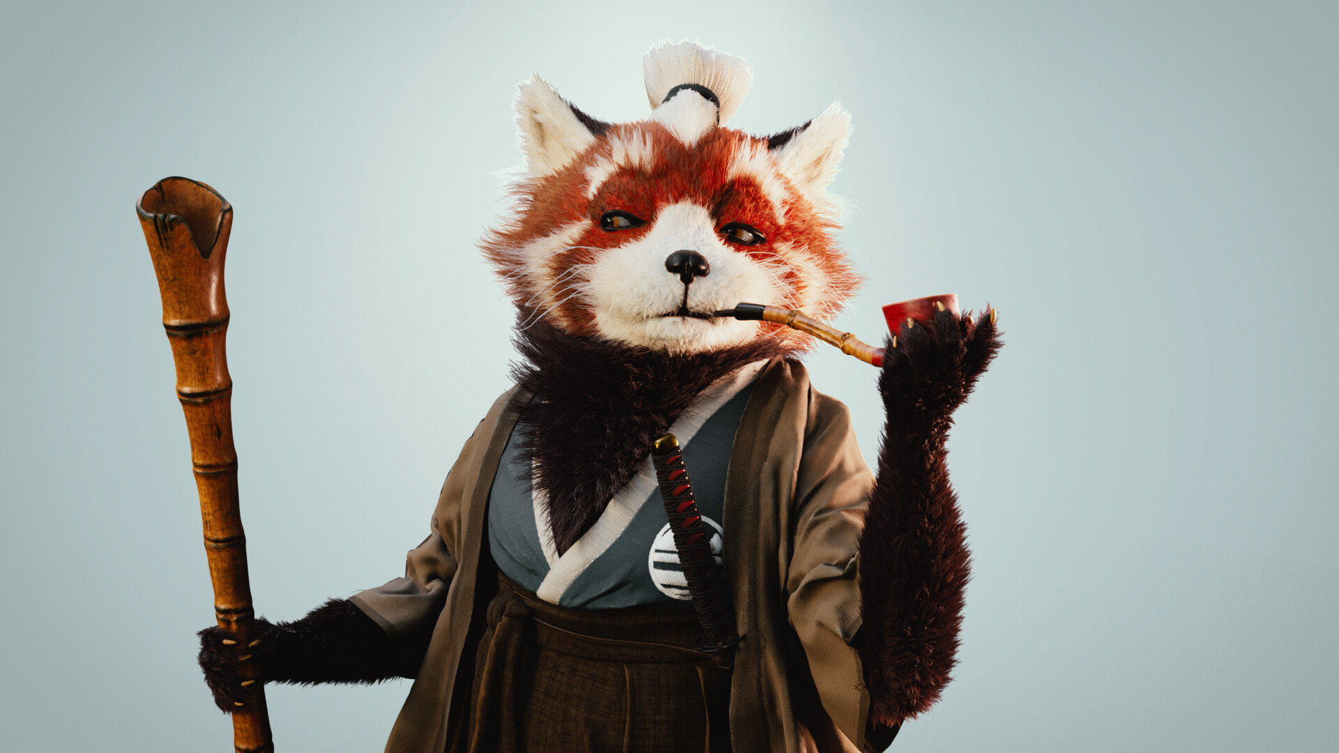 Alina Pavlova - Red Panda Samurai