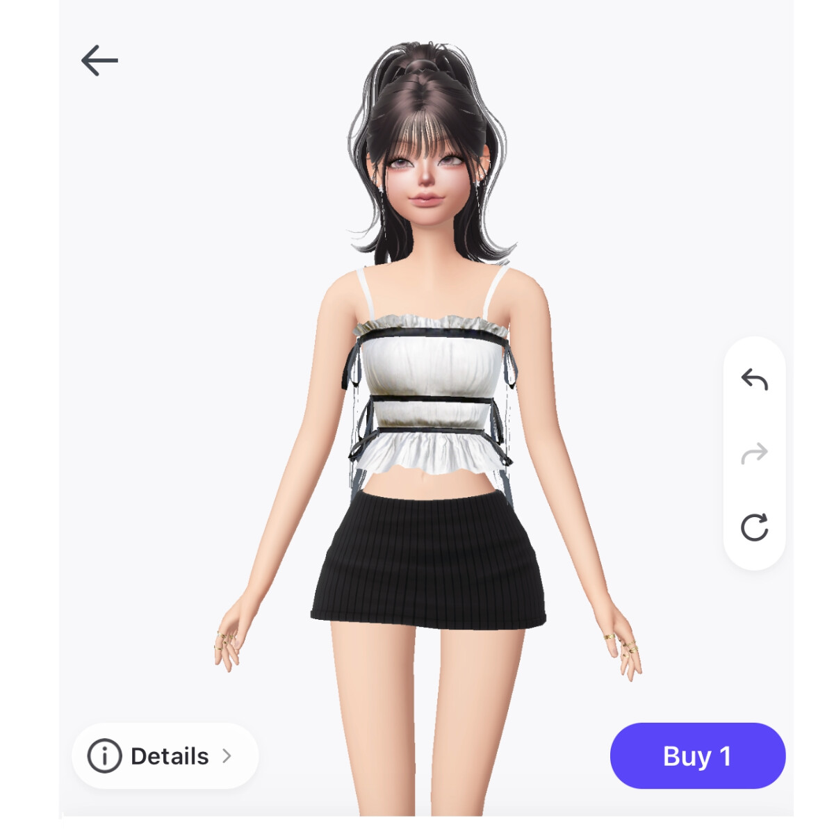 Kati Mahdavi - Silk Ruched Tank Top with Side Straps