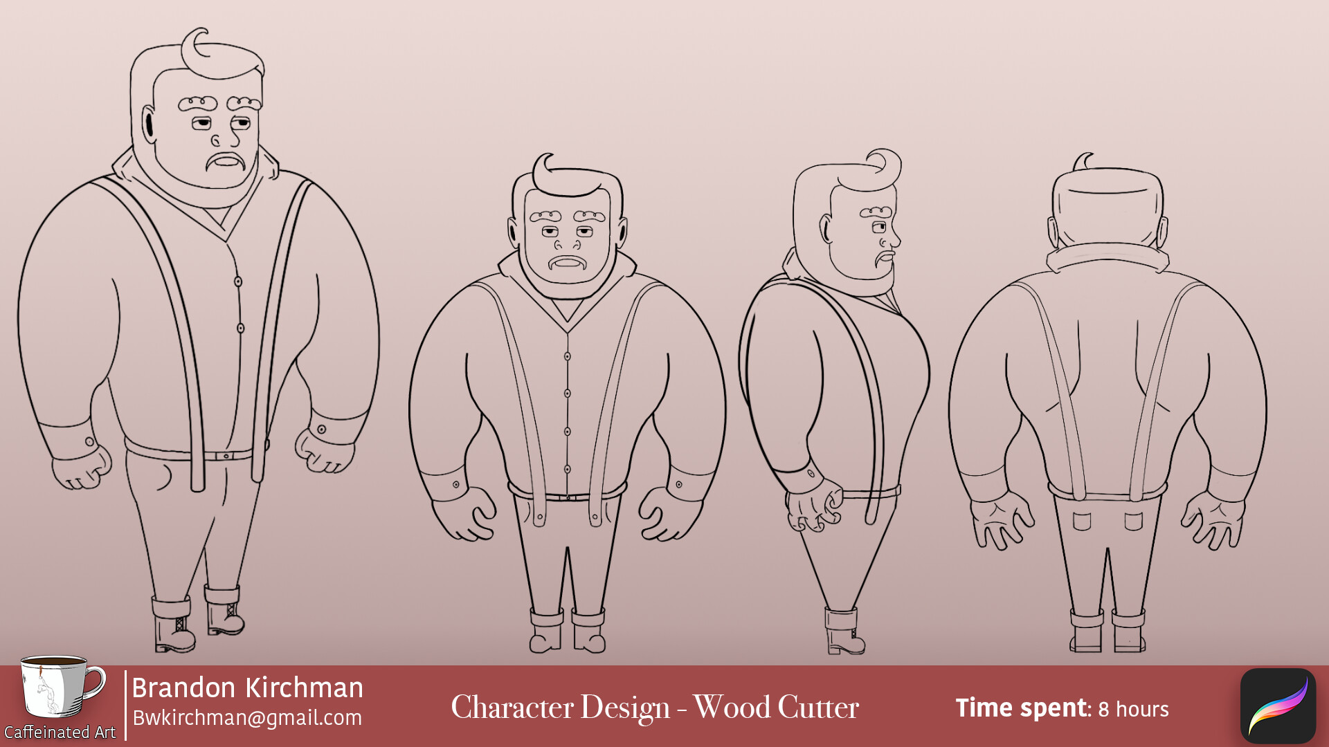 ArtStation - Lumber Jack - Character Design