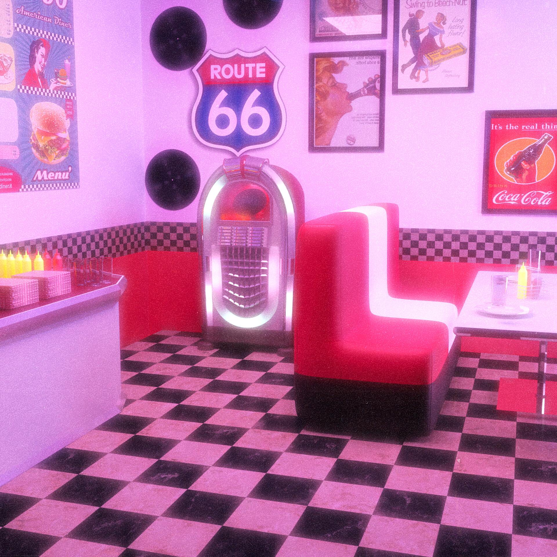 ArtStation - Dream diner