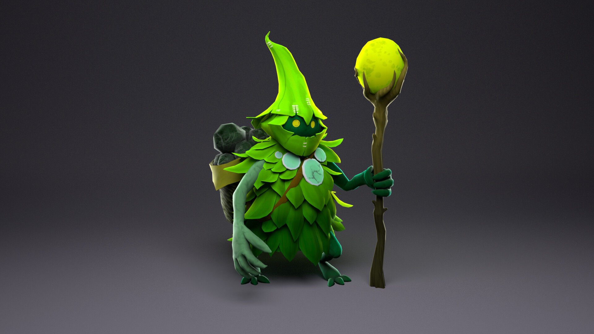 ArtStation - Forest Wizard Character